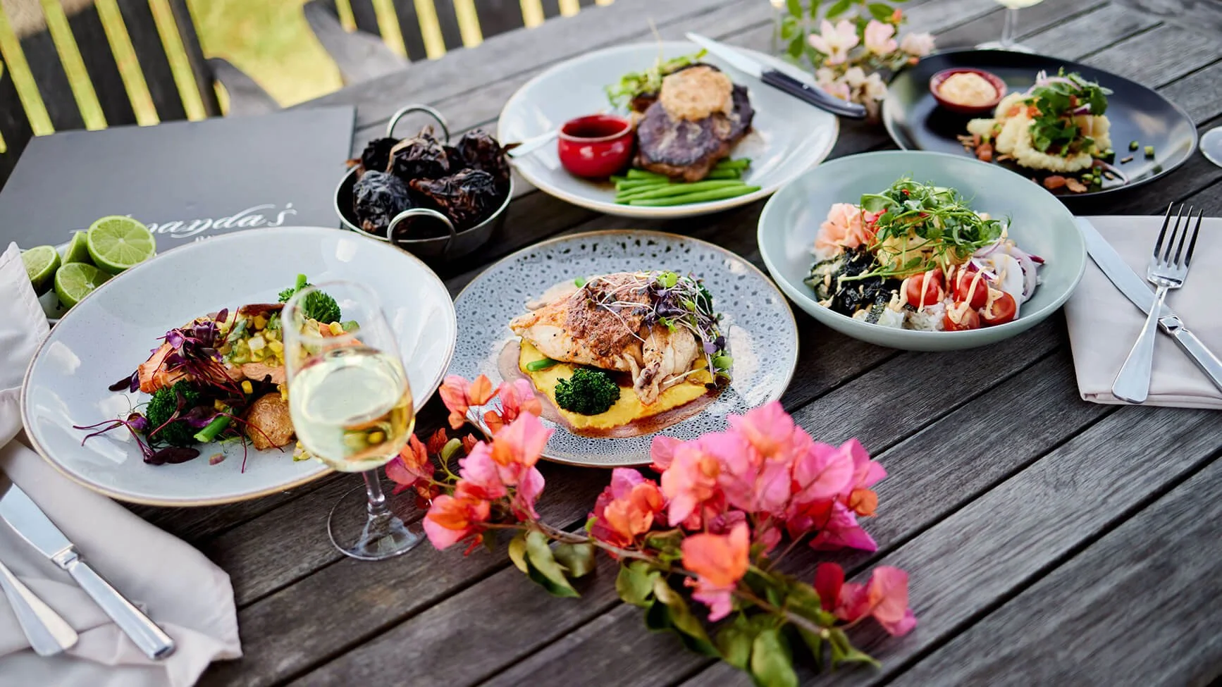 Menu — Amanda's on the edge