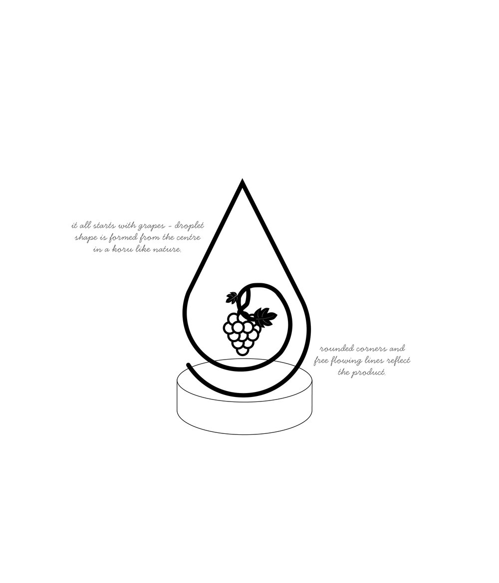 Hawkes Bay Wine Awards trophy concept design — KC Creative