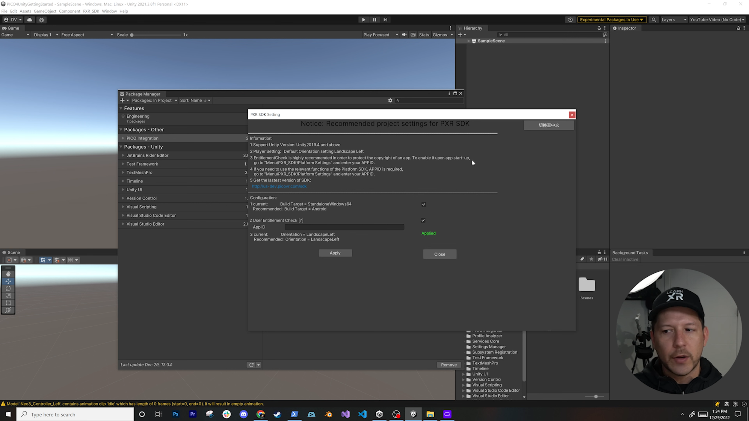 PICO 4 Development: Unity Setup Guide ! — LEARN XR BLOG PICO 4 Development: Unity Setup Guide ! — LEARN XR BLOG