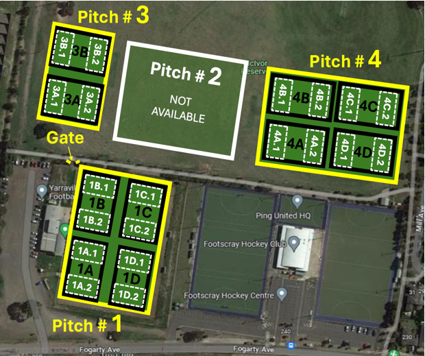 Training Pitch Allocation — Yarraville Glory Football Club