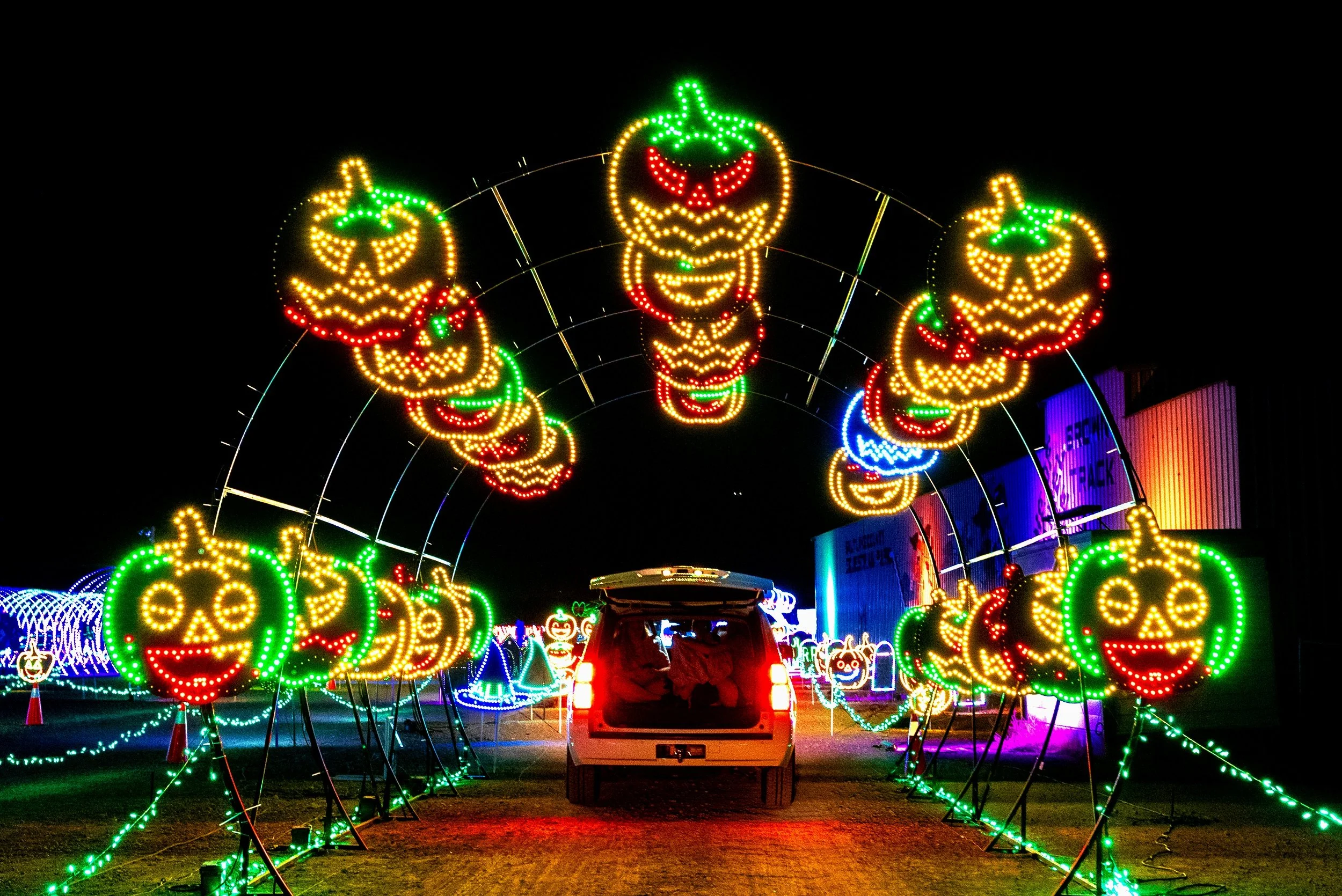 Spooky Light Show