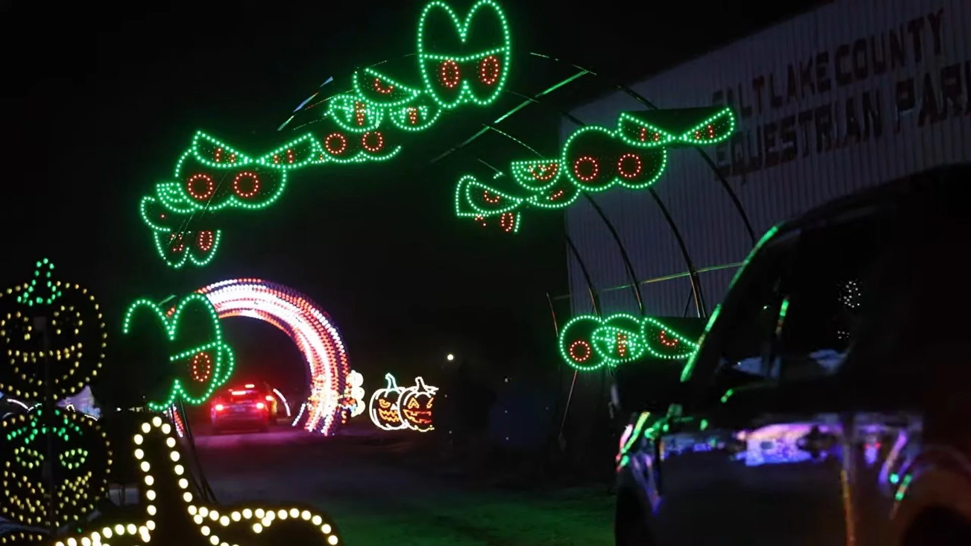 Spooky Light Show