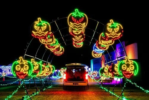 Spooky Light Show | Experience Halloween Magic Today