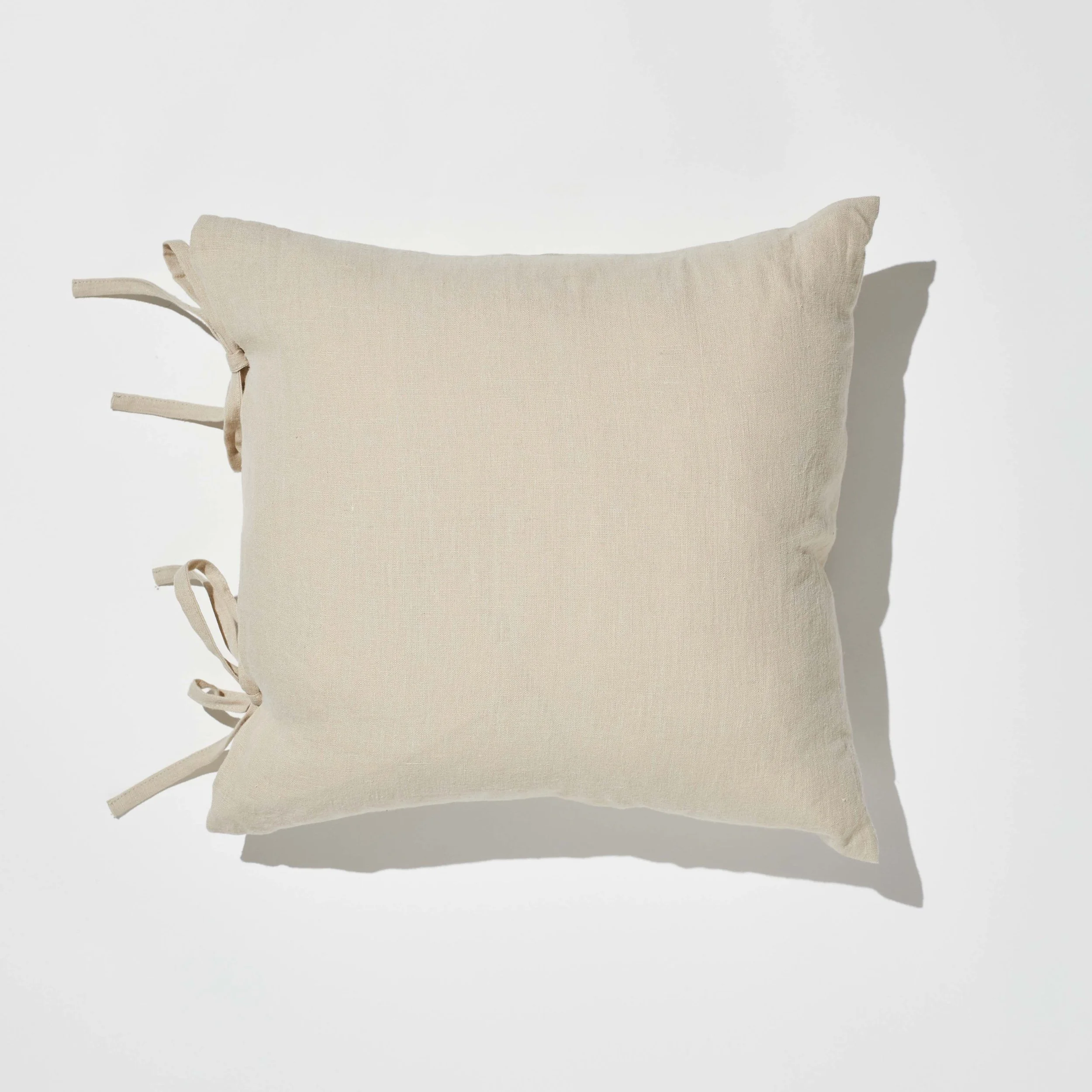 Aurelia - Natural Striped Linen Cushion — Sewn