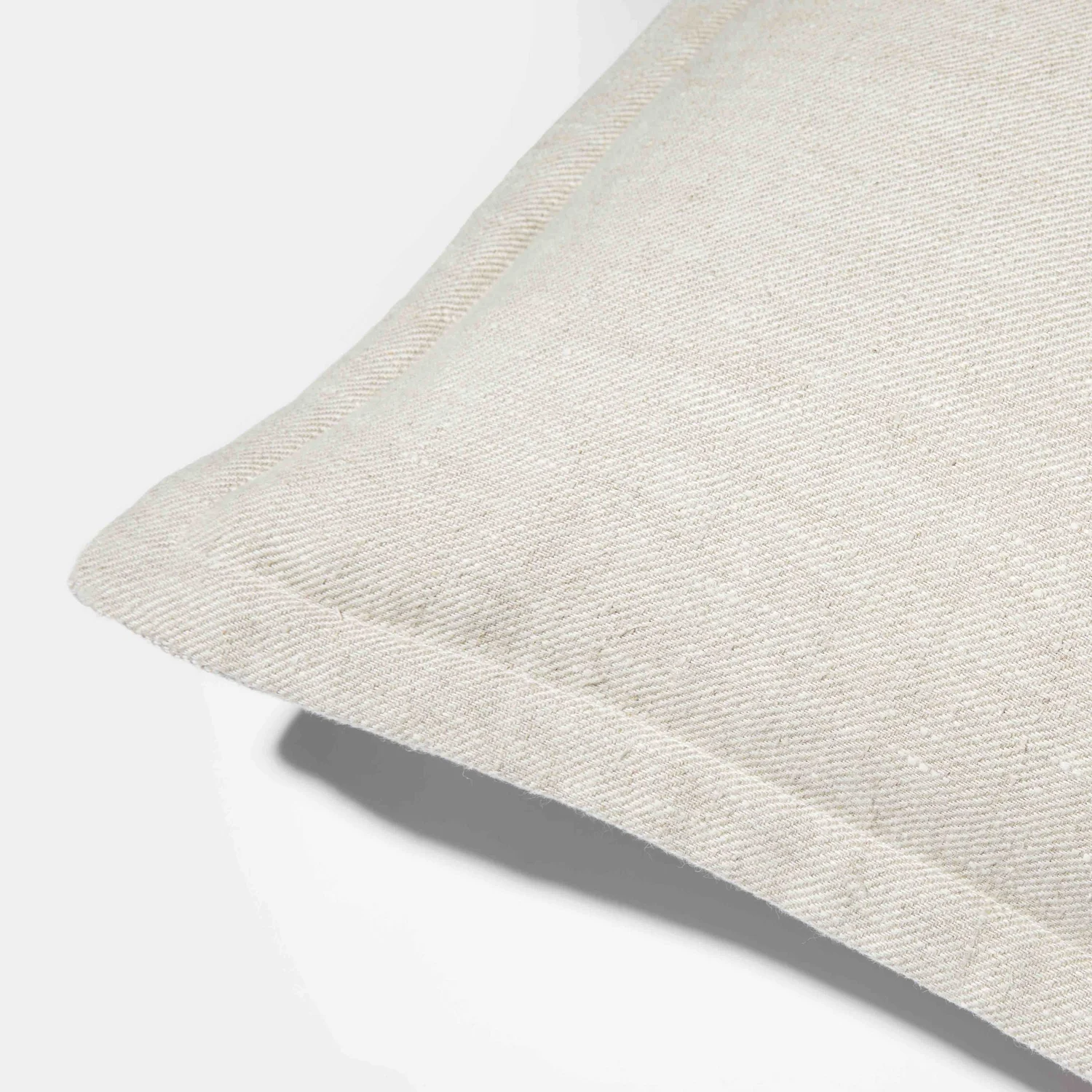 Aurelia - Natural Striped Linen Cushion — Sewn