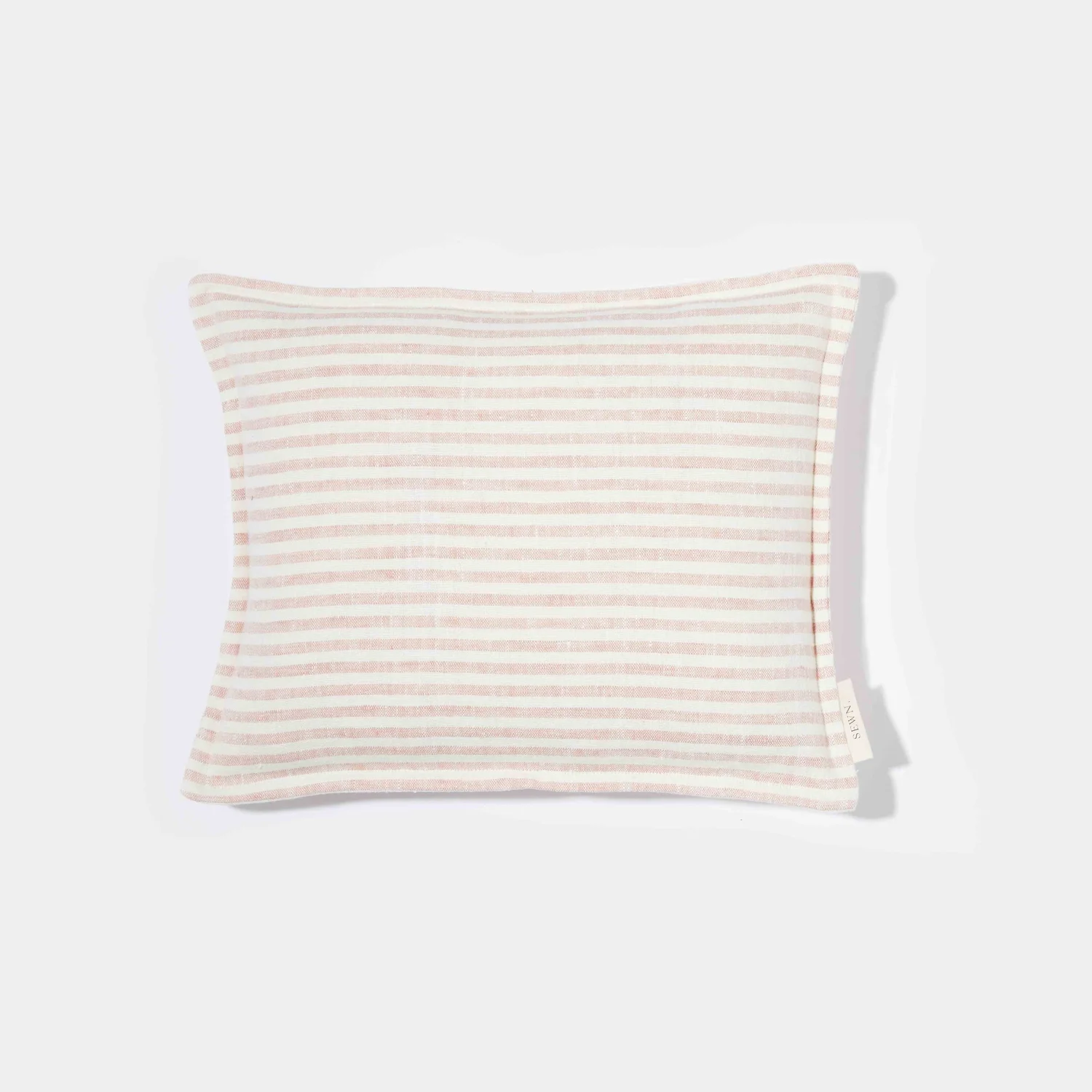 Aurelia - Natural Striped Linen Cushion — Sewn