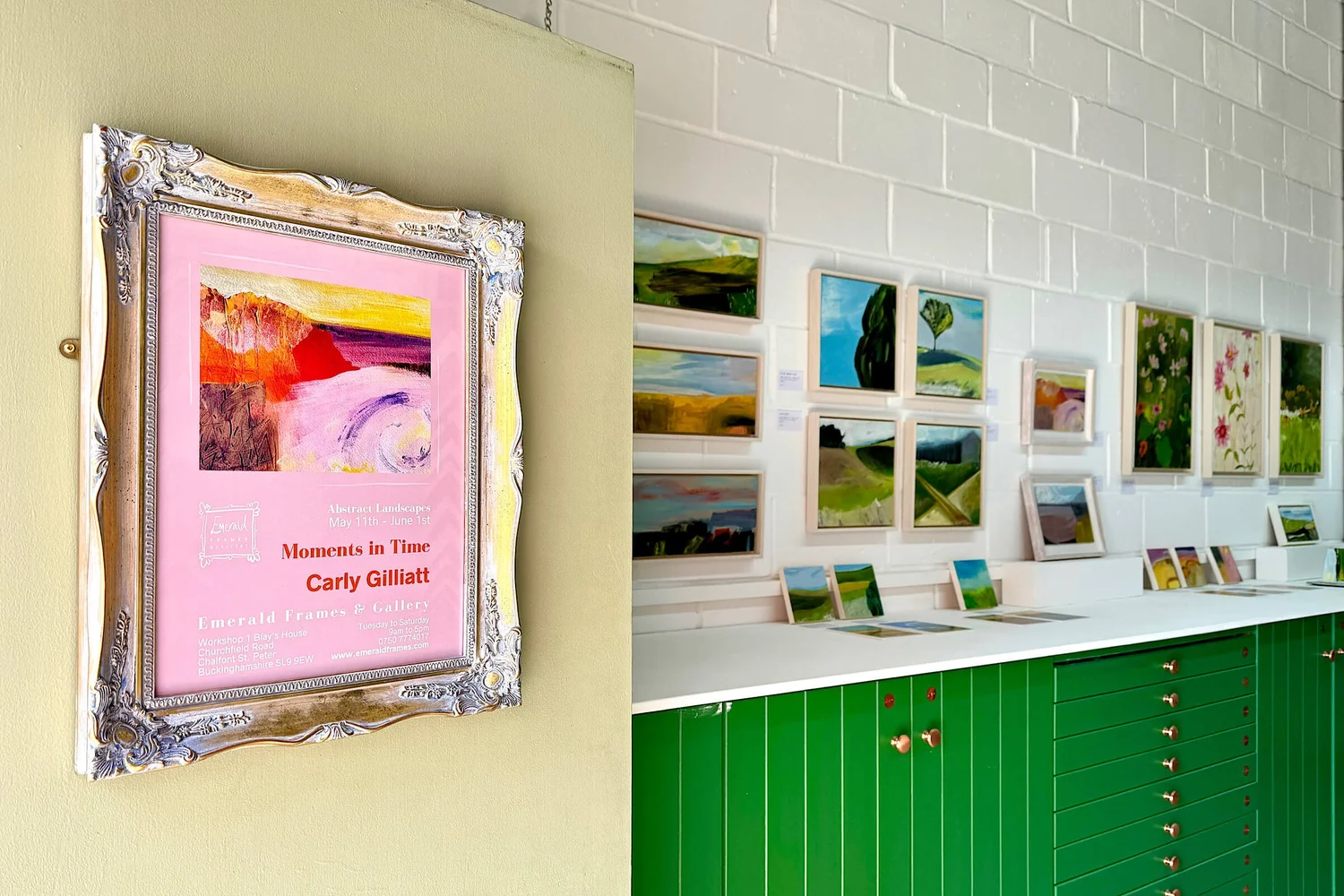 Moments In Time by Carly Gilliatt at Emerald Gallery — Emerald Frames & Gallery