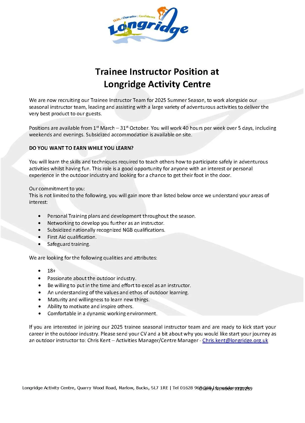 Careers — Longridge