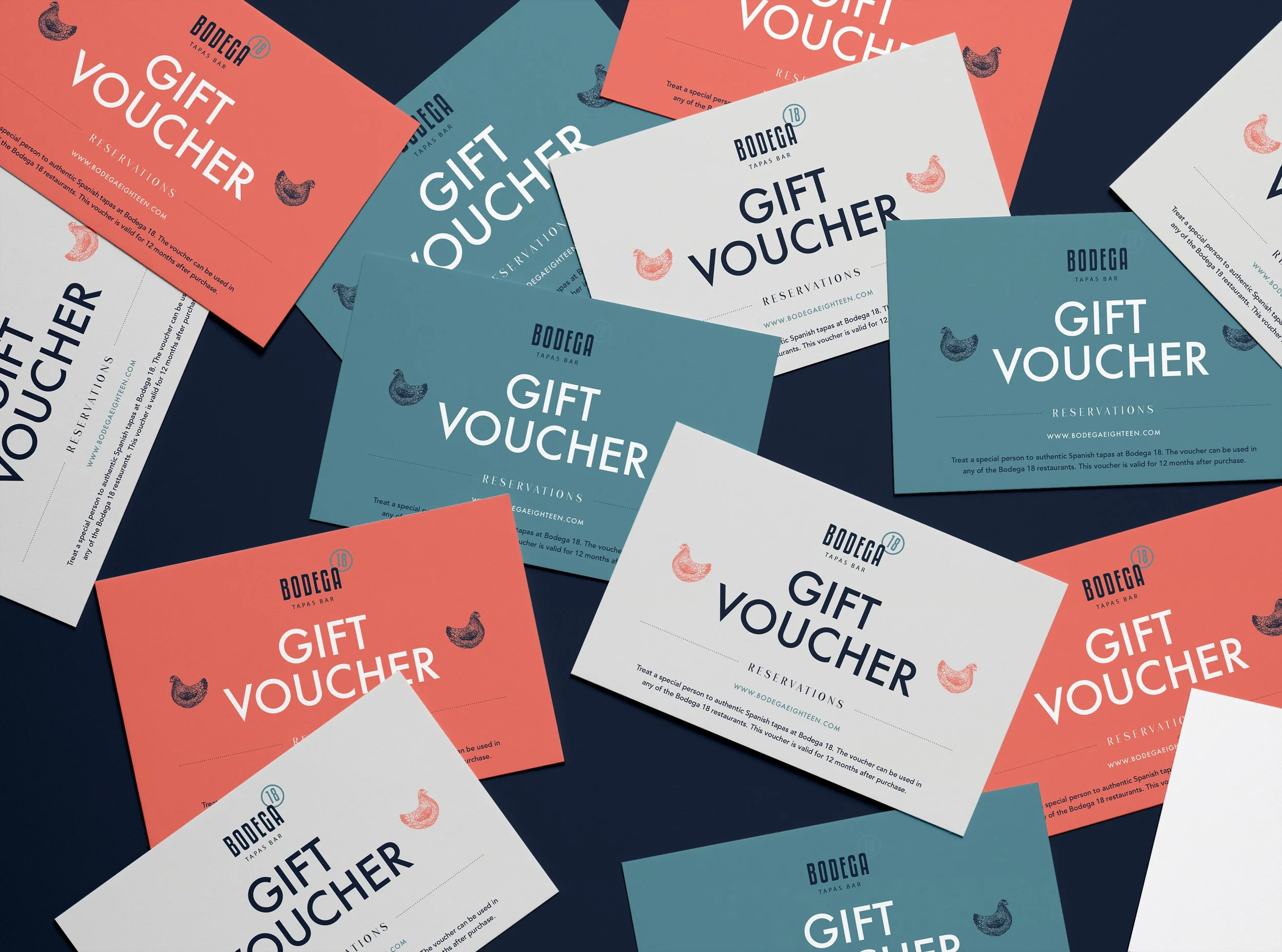 Vouchers — Bodega 18 Tapas Bar