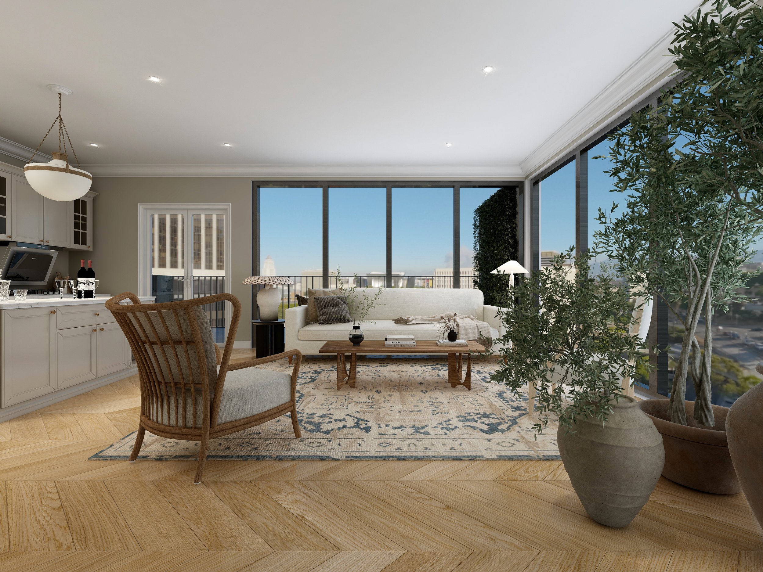 Transitional Apartment — Keating Collective & Interiors