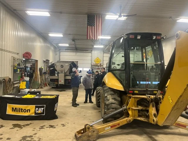 Bacon Companies hosts Milton CAT demonstration for local students ...
