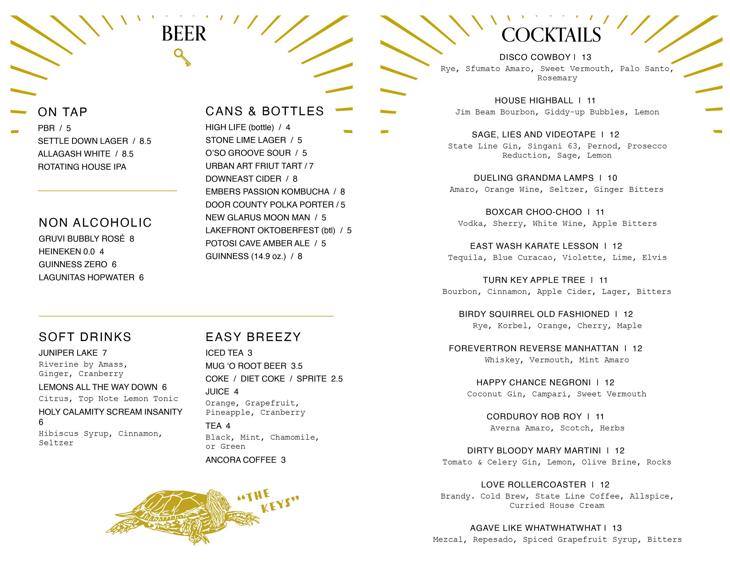 Eat — welcome to turn key