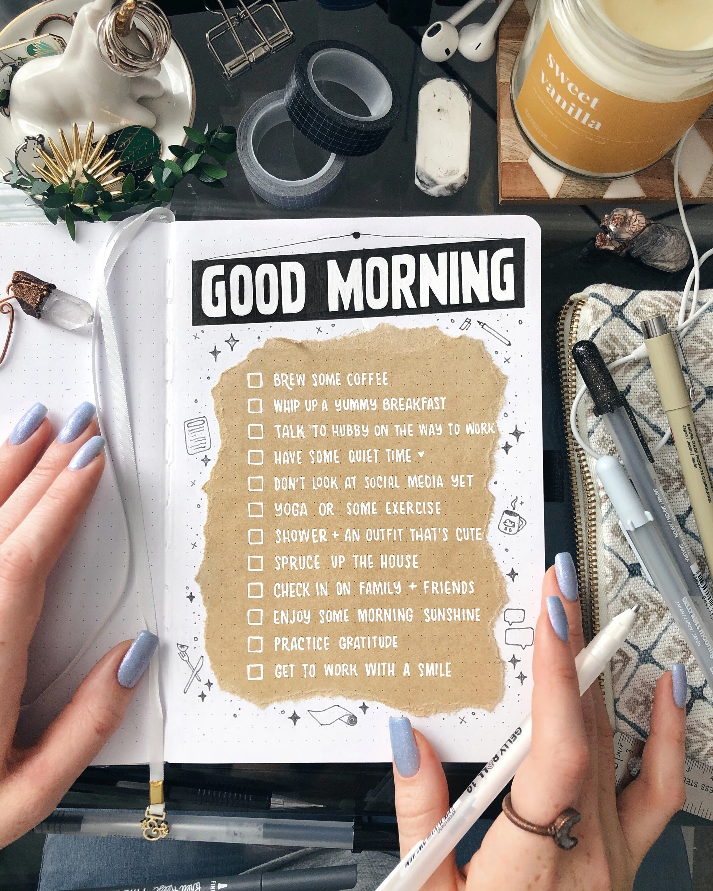 Bullet Journal Ideas Morning Routine The Grayter Good Bullet Journal Ideas Morning Routine The Grayter Good