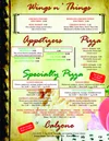 Menu — Luigi's Pizza