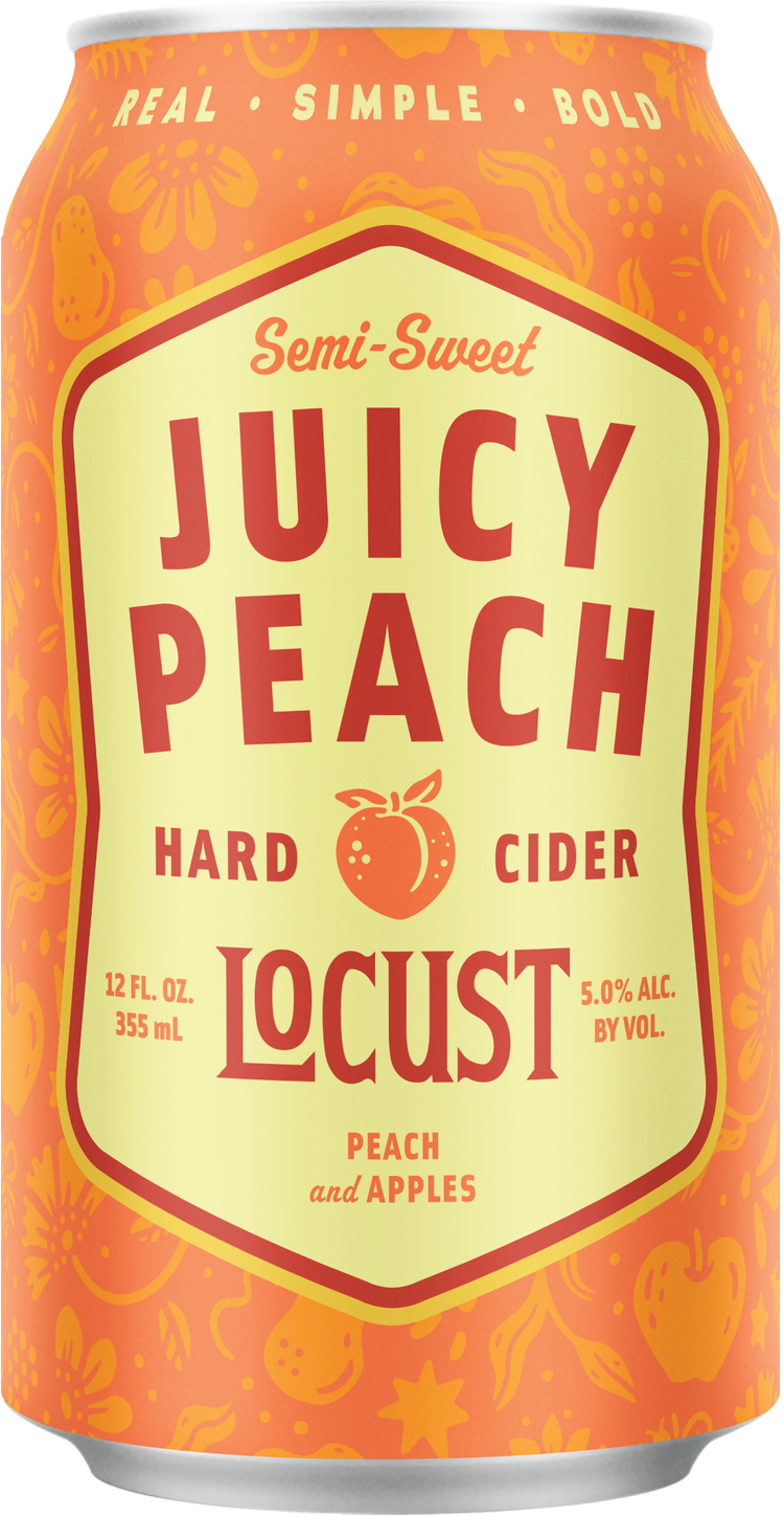 Juicy Peach Hard Cider — Locust Cider
