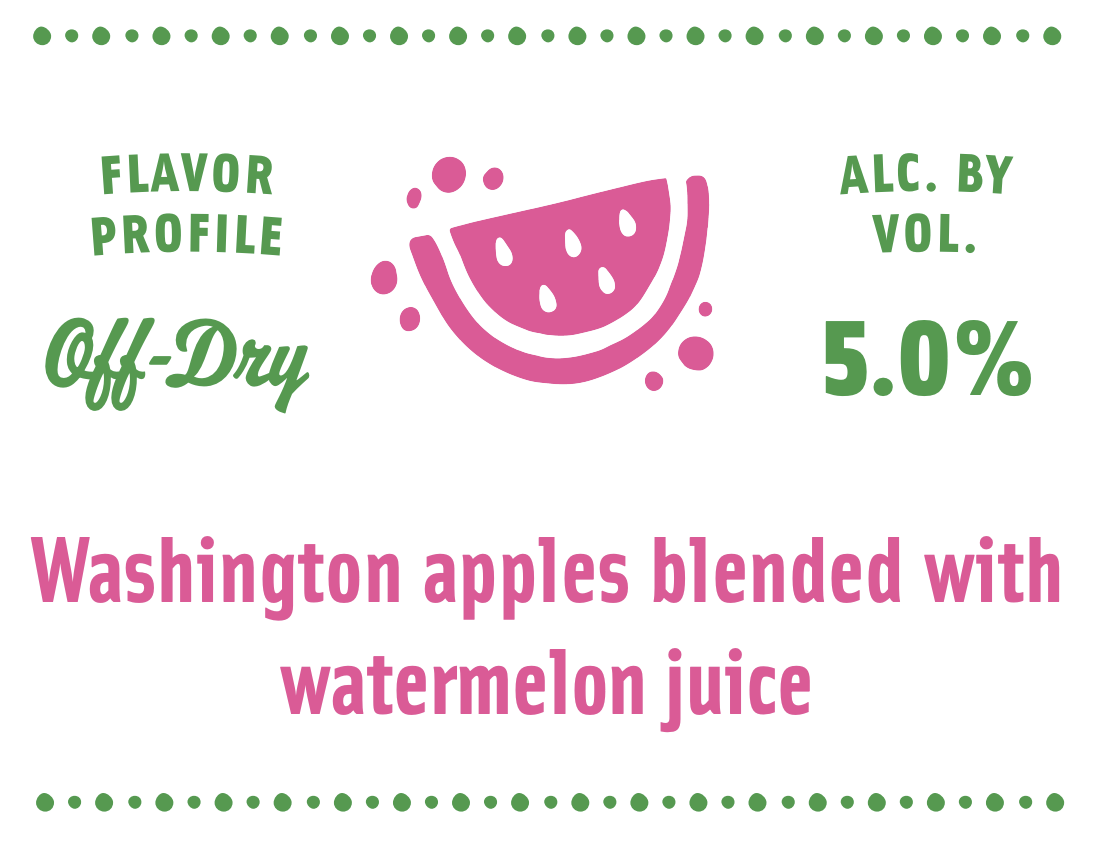 Watermelon Hard Cider — Locust Cider