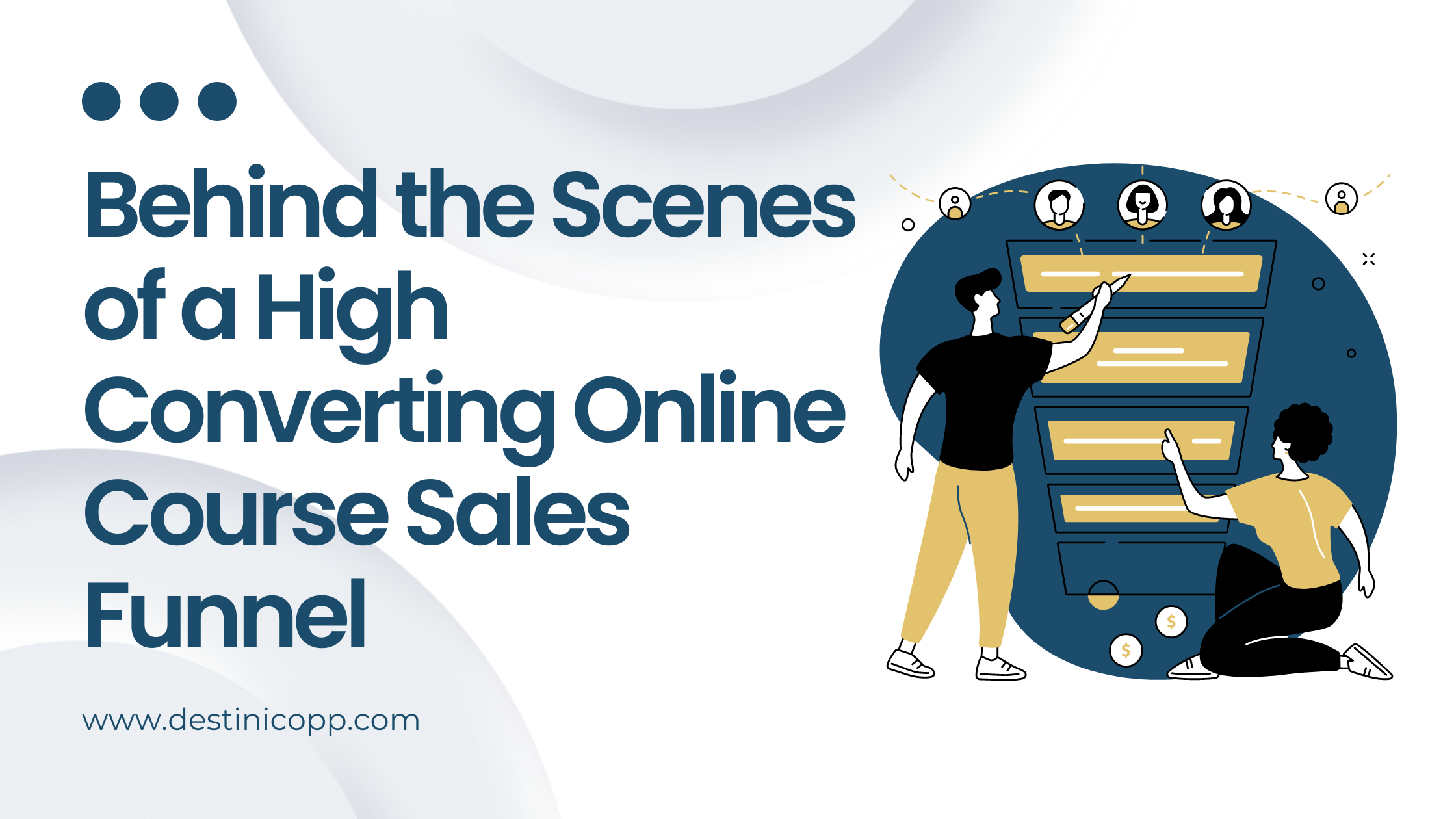 Behind the Scenes of a High Converting Online Course Sales Funnel