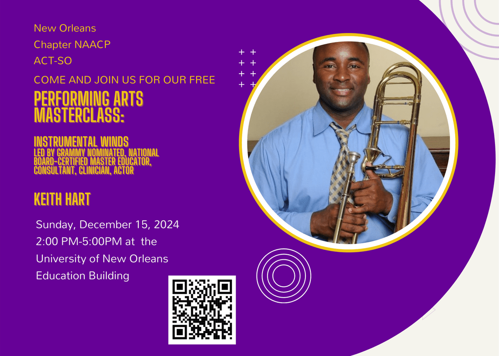 Performing Arts MasterClass: Instrumental Winds Led By Keith Hart — ACT-SO