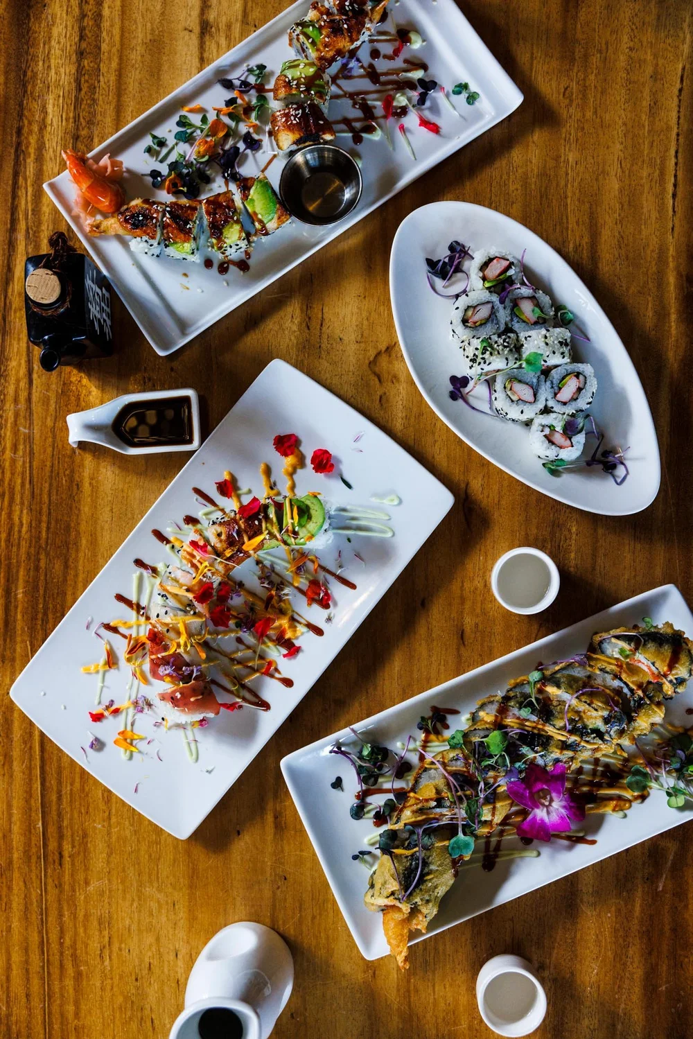 Flower Room - Flower-inspired Sushi — Hanabi Hibachi & Sushi