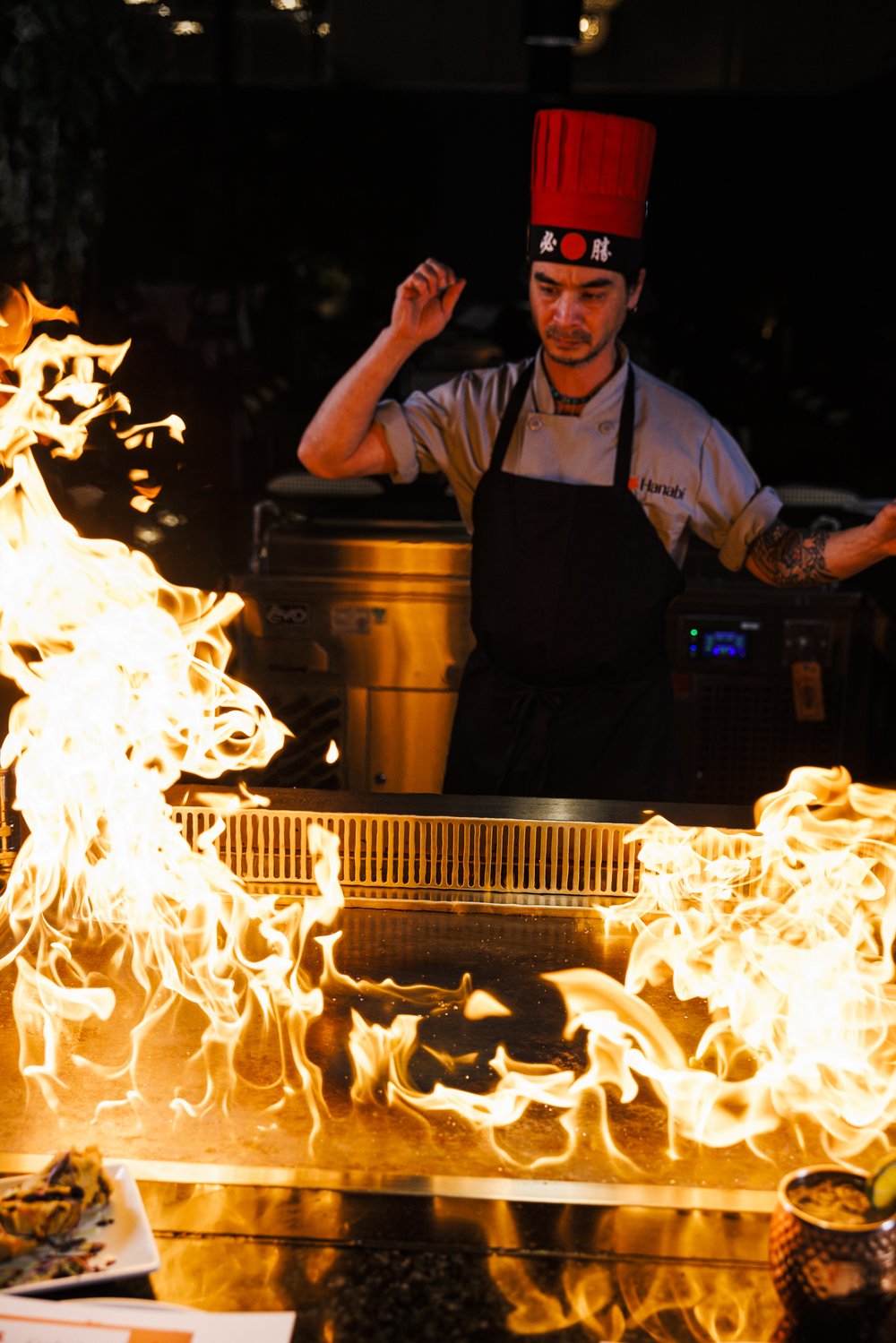 Fire - Hibachi Room — Hanabi Hibachi & Sushi