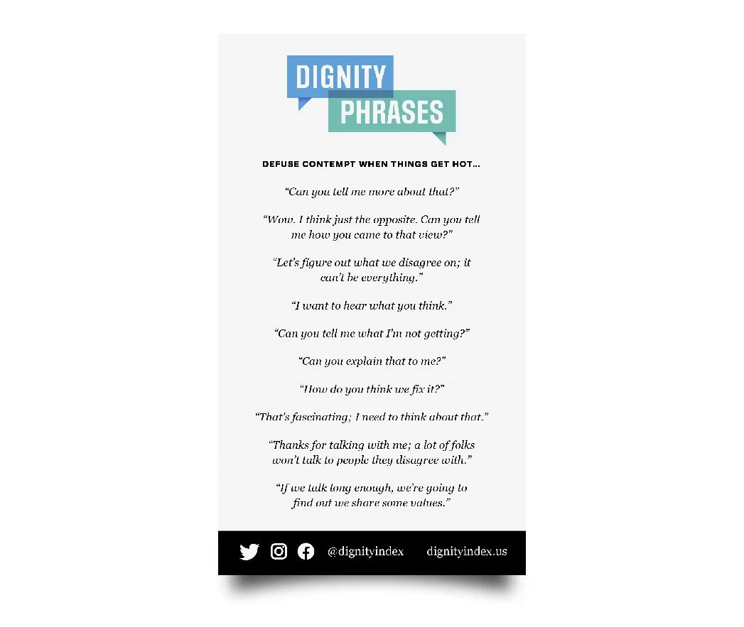 Resources — The Dignity Index
