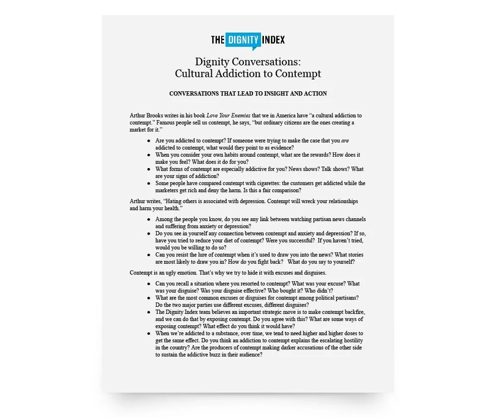 Resources — The Dignity Index