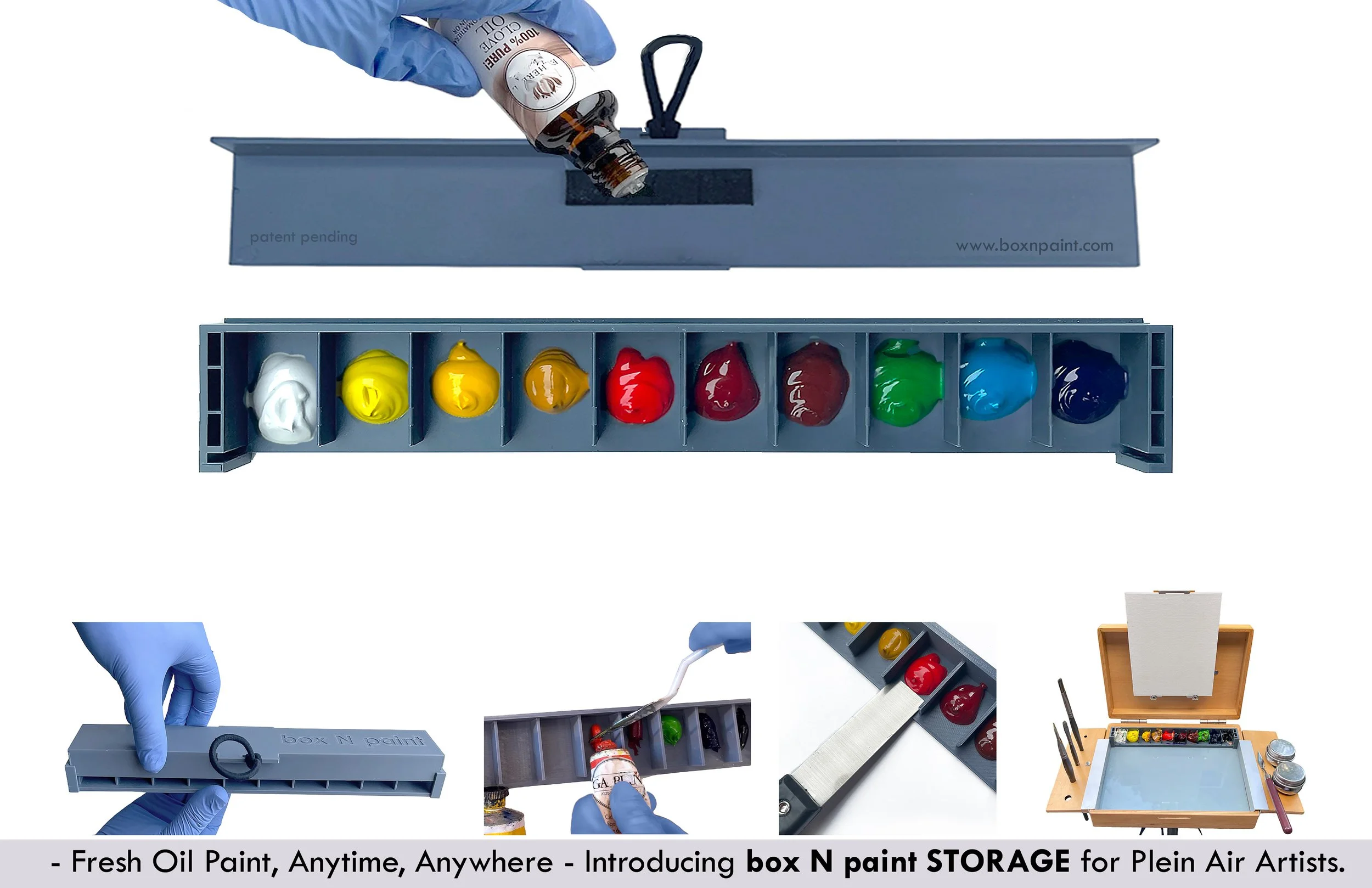 box N paint fine art gears for plein air artist