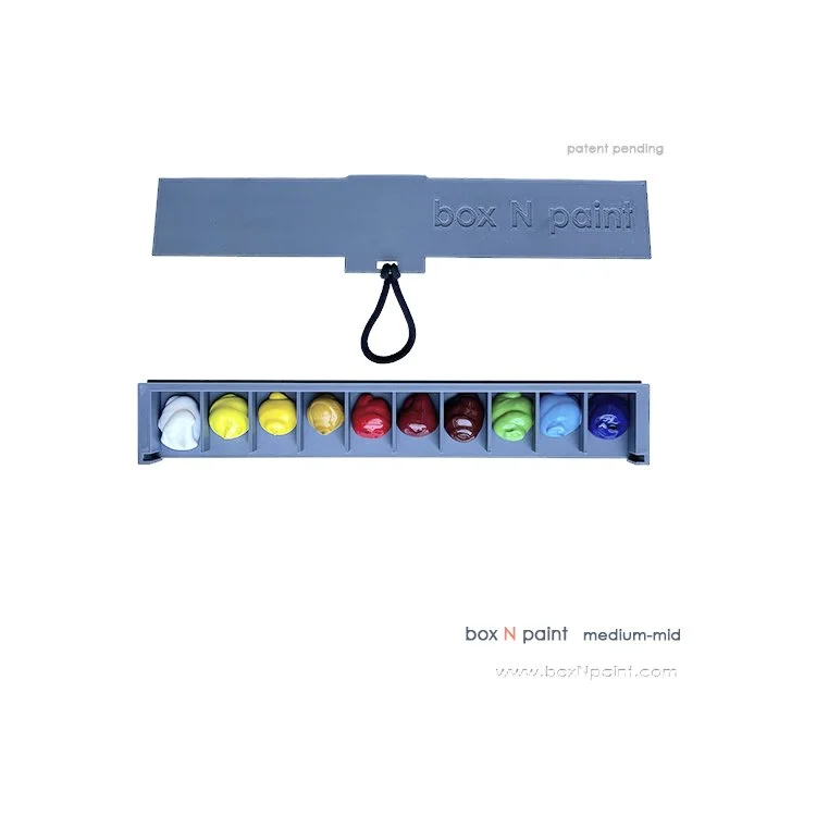 box N paint STORAGE medium — box N paint