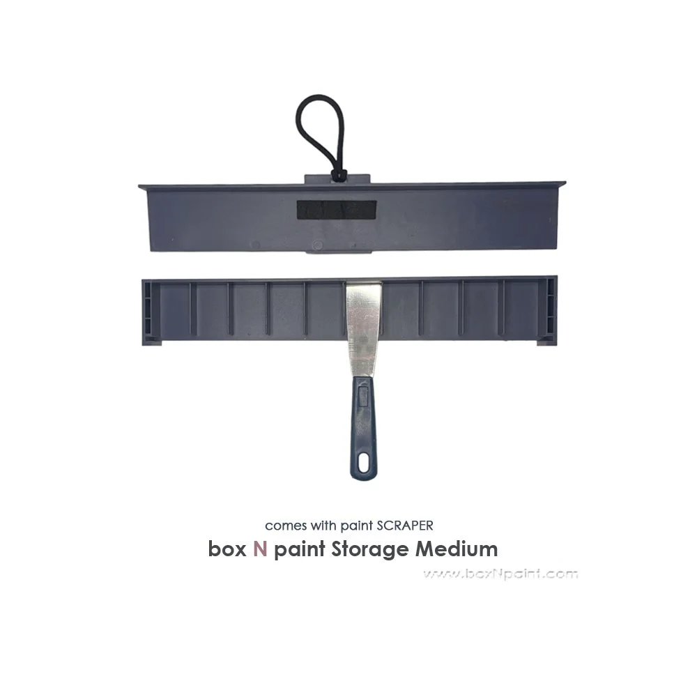 box N paint STORAGE medium (for OIL) — box N paint