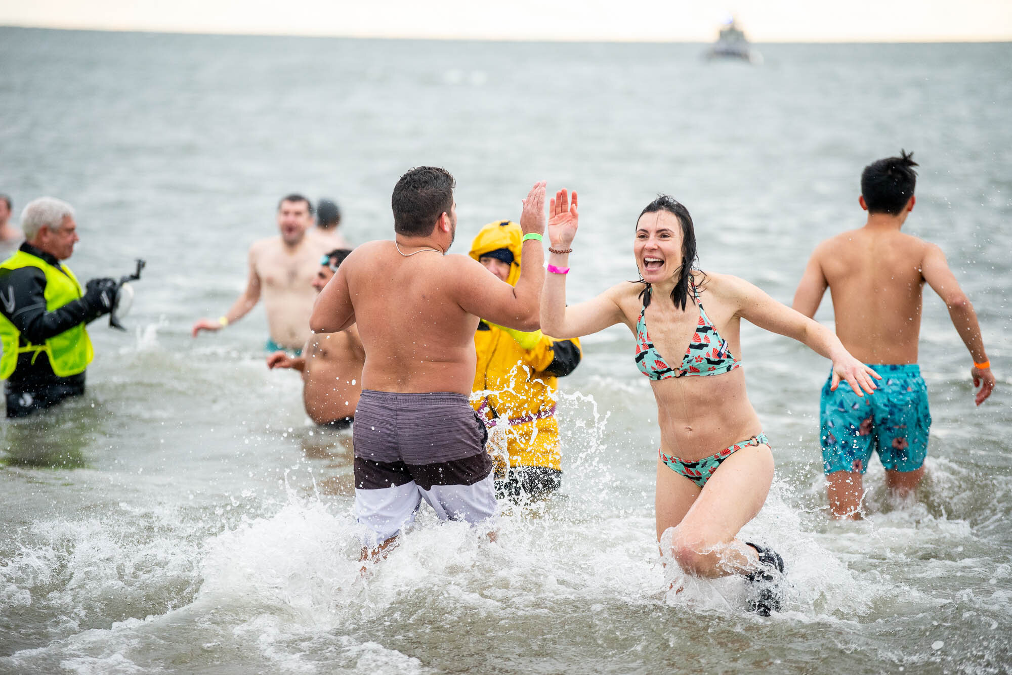 Coney Island Polar Bear Club New Years Day Plunge 2020 — This Is Not A