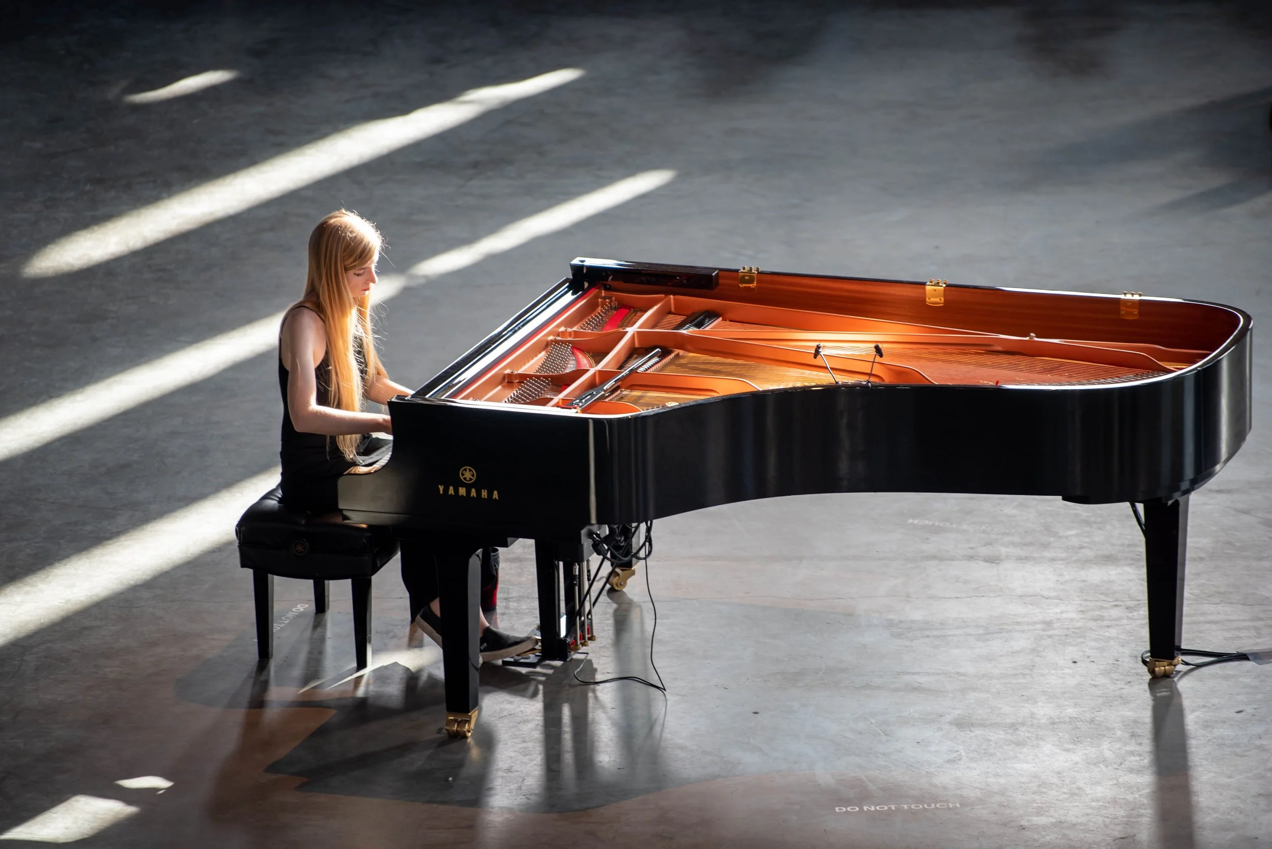 Kelly Moran during Tin Drum: Medusa at Pioneer Works — This is Not a ...