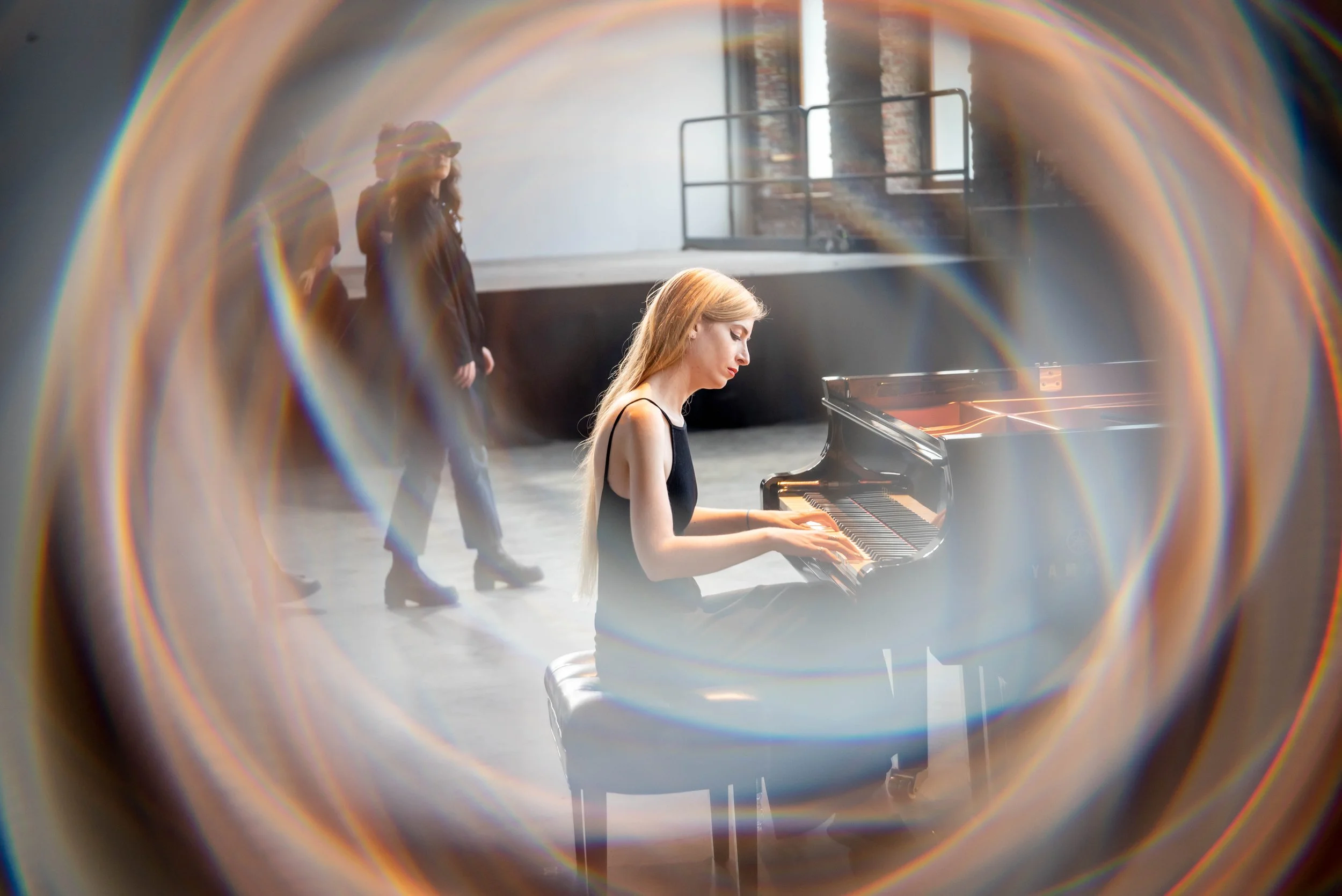 Kelly Moran during Tin Drum: Medusa at Pioneer Works — This is Not a ...