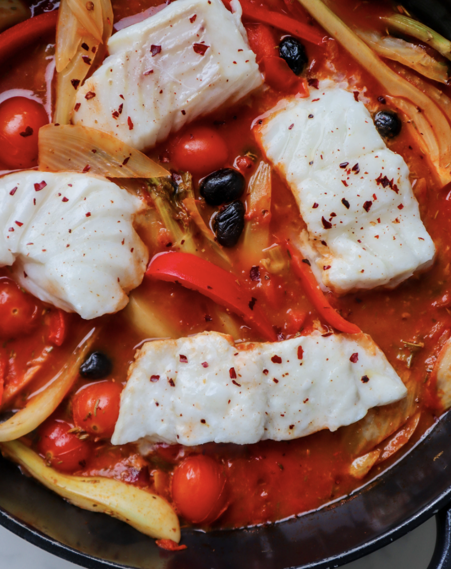 One Pan Cod Provencal — Madeleine Shaw