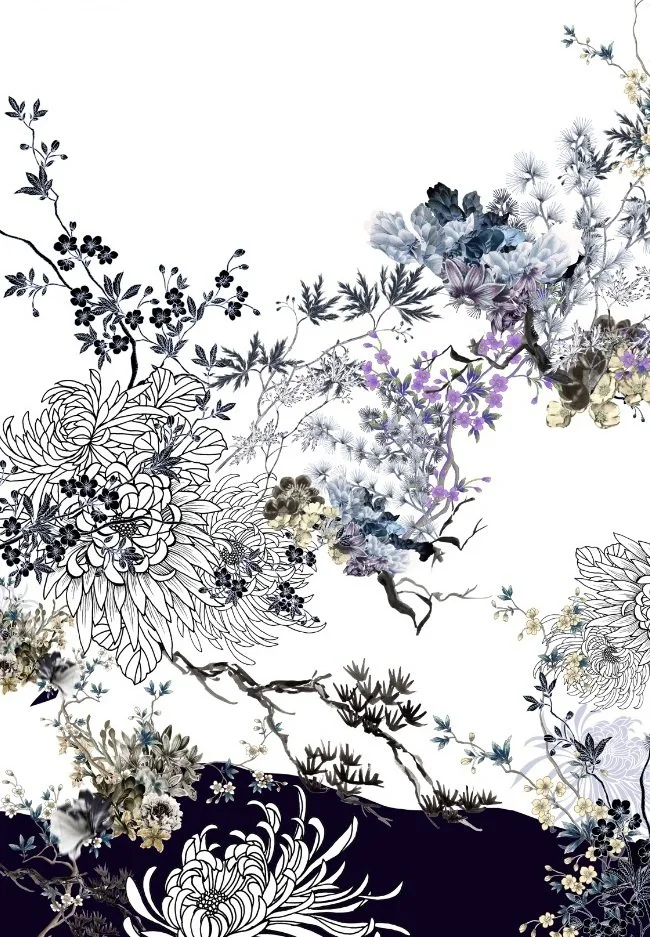 Japanese Garden Print — MENG