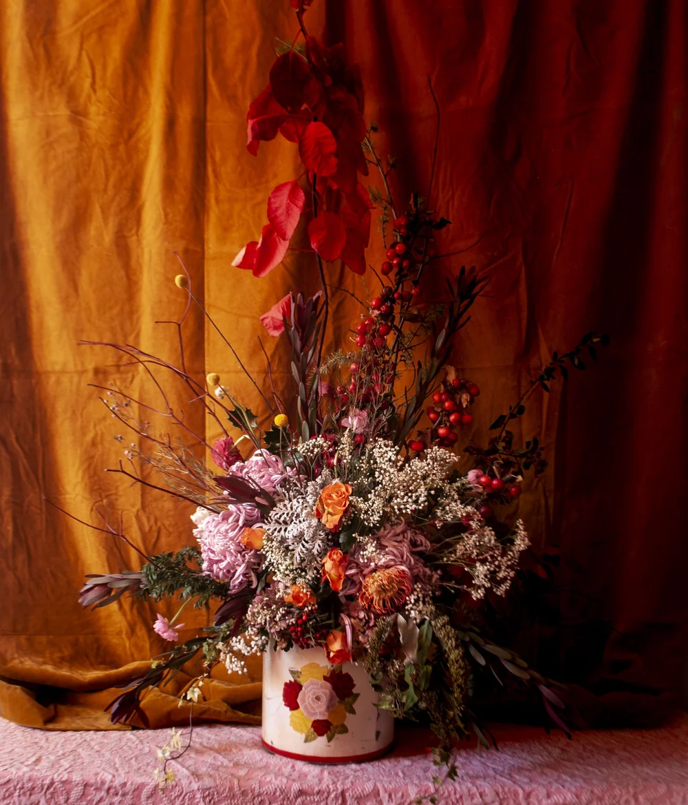 Table Flowers — Flowers Vermilion