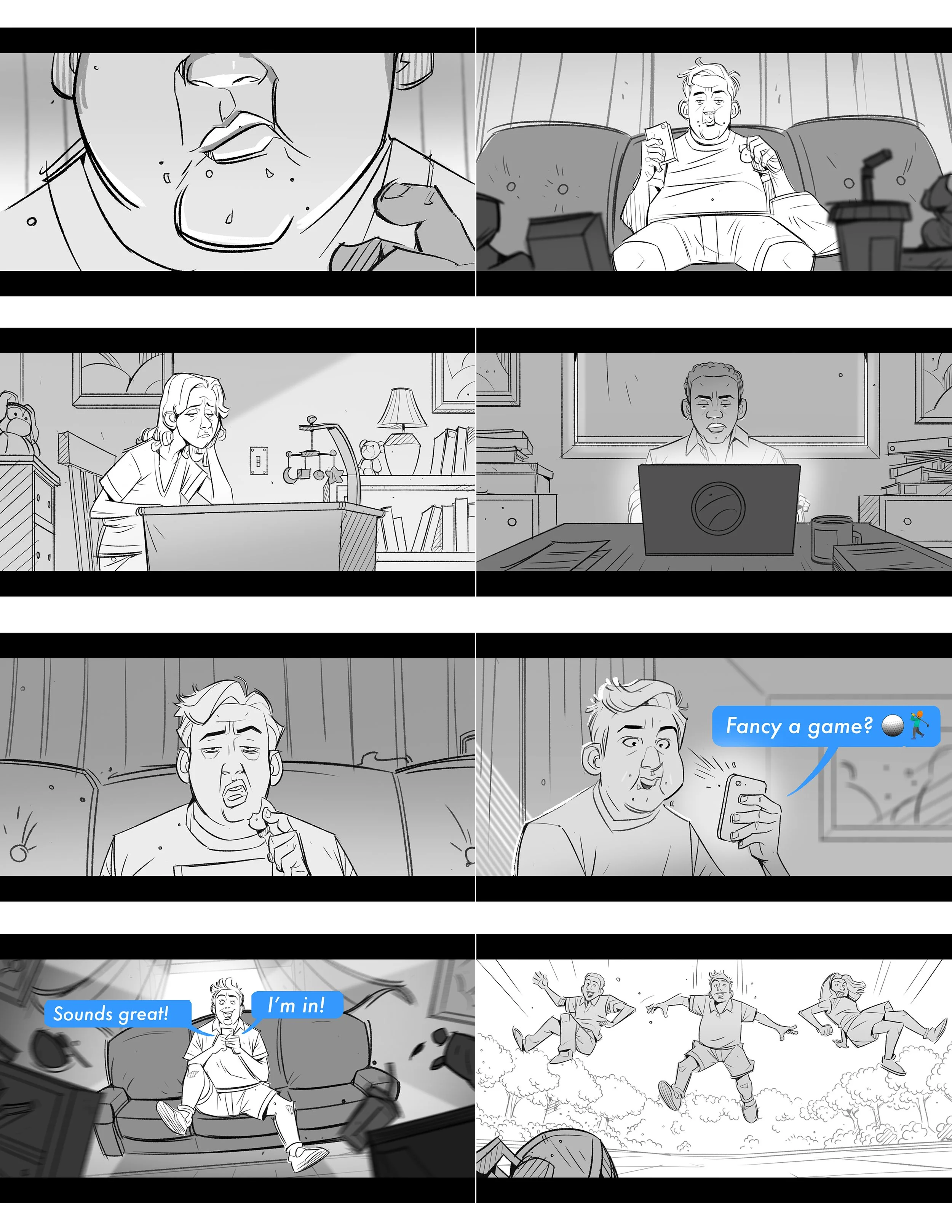 Live Action/Shooting Boards — Paul Cohen Storyboards