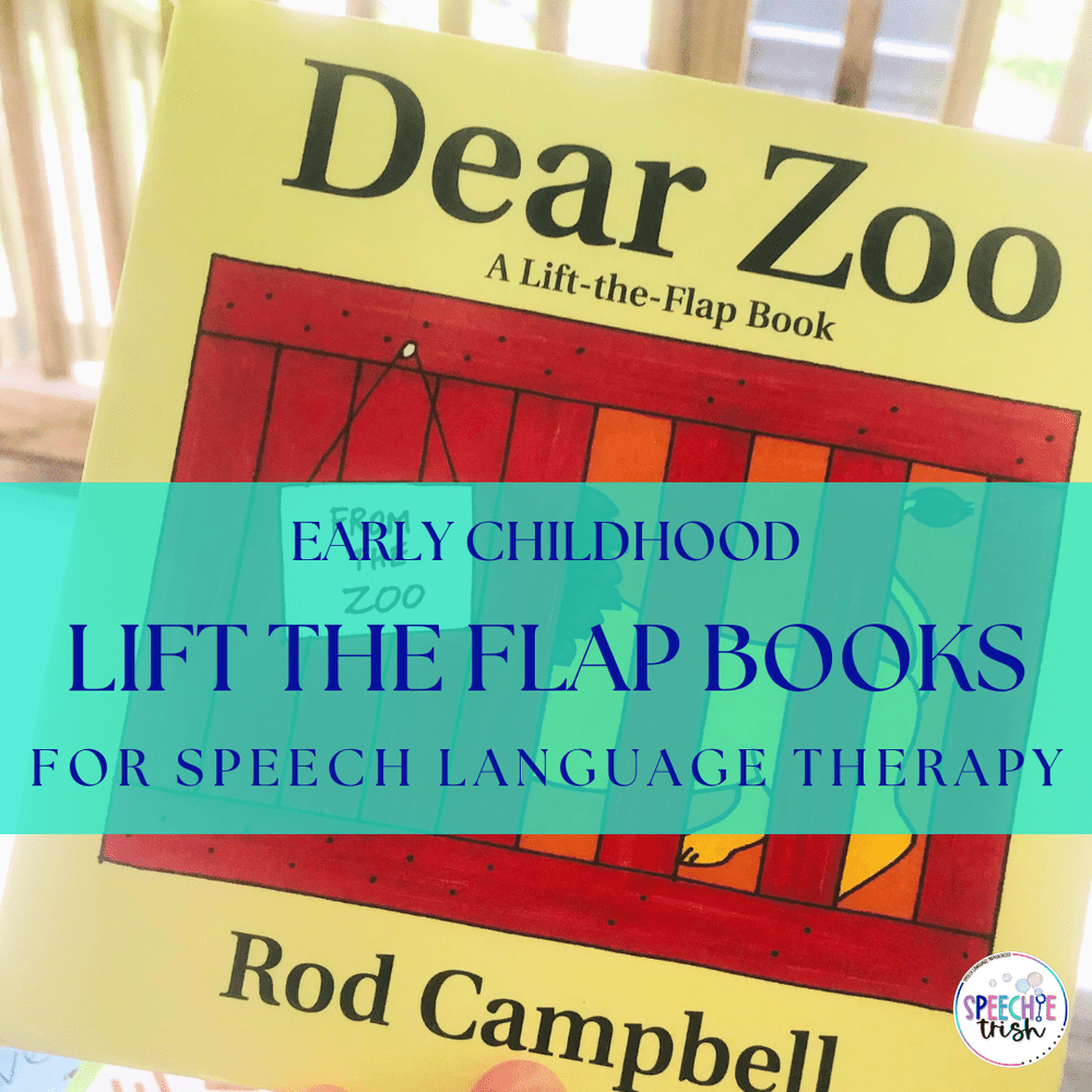 Best Early Childhood Children's Books for speech and language ...