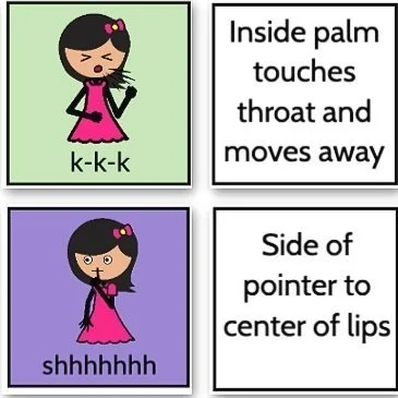 speech sound visual picture cue cards for speech therapy — SpeechieTrish