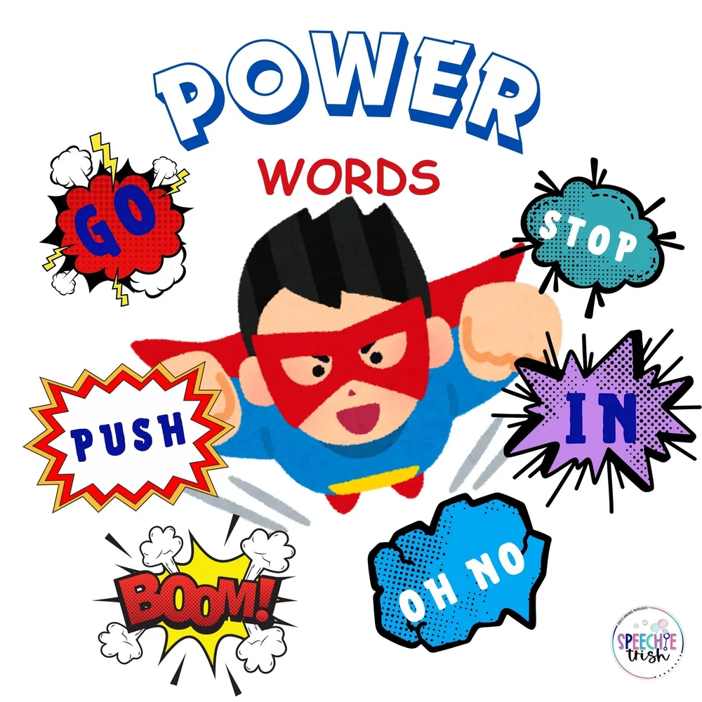 Power words for emergent talkers and minimally verbal children in ...