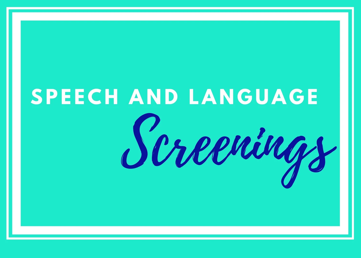 Speech and Language Screenings in Speech Therapy: A Guide for SLPs and ...
