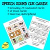 speech sound visual picture cue cards for speech therapy — SpeechieTrish