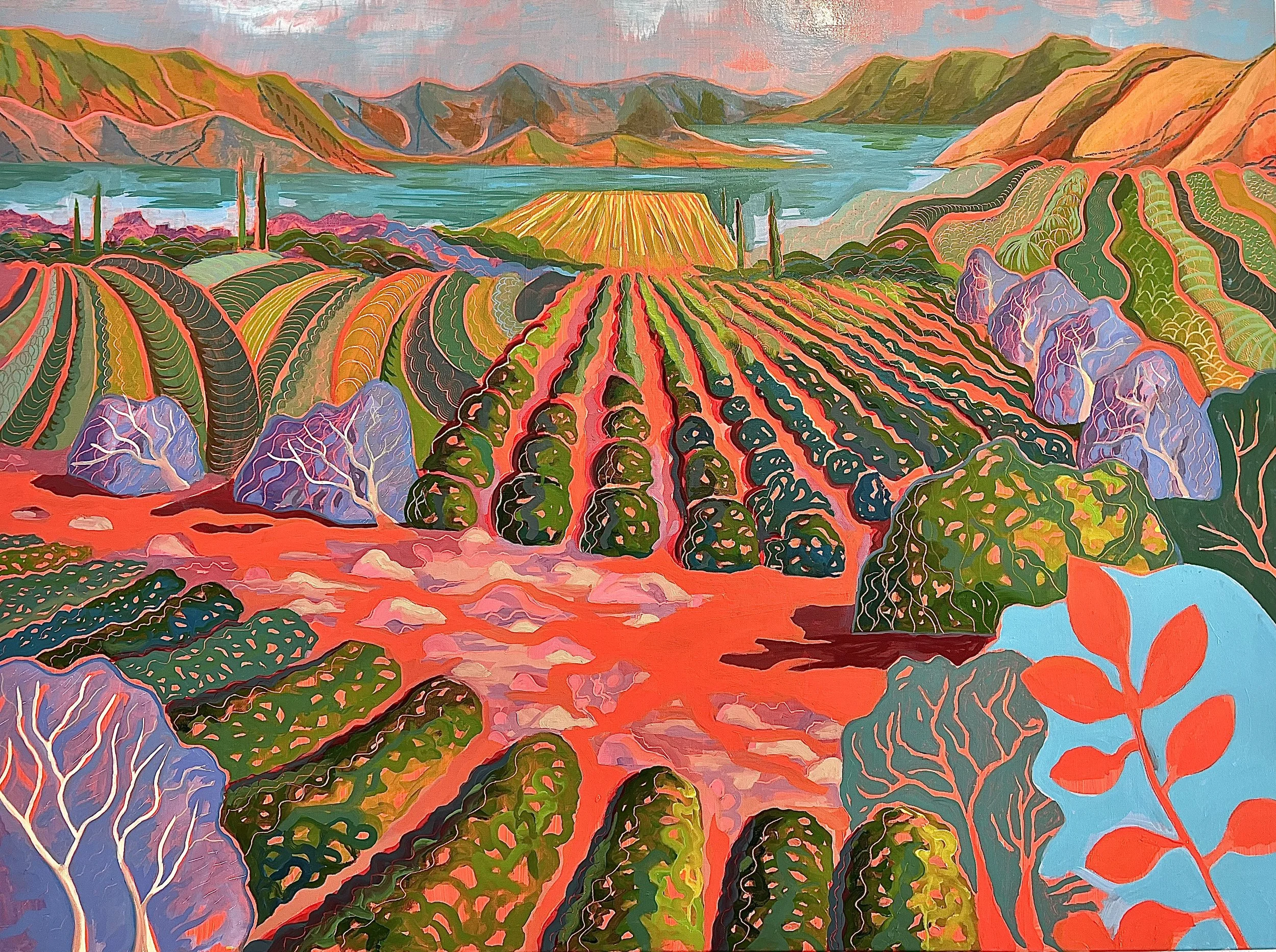 Paintings, prints, works on paper and larger works by Ojai artist ...