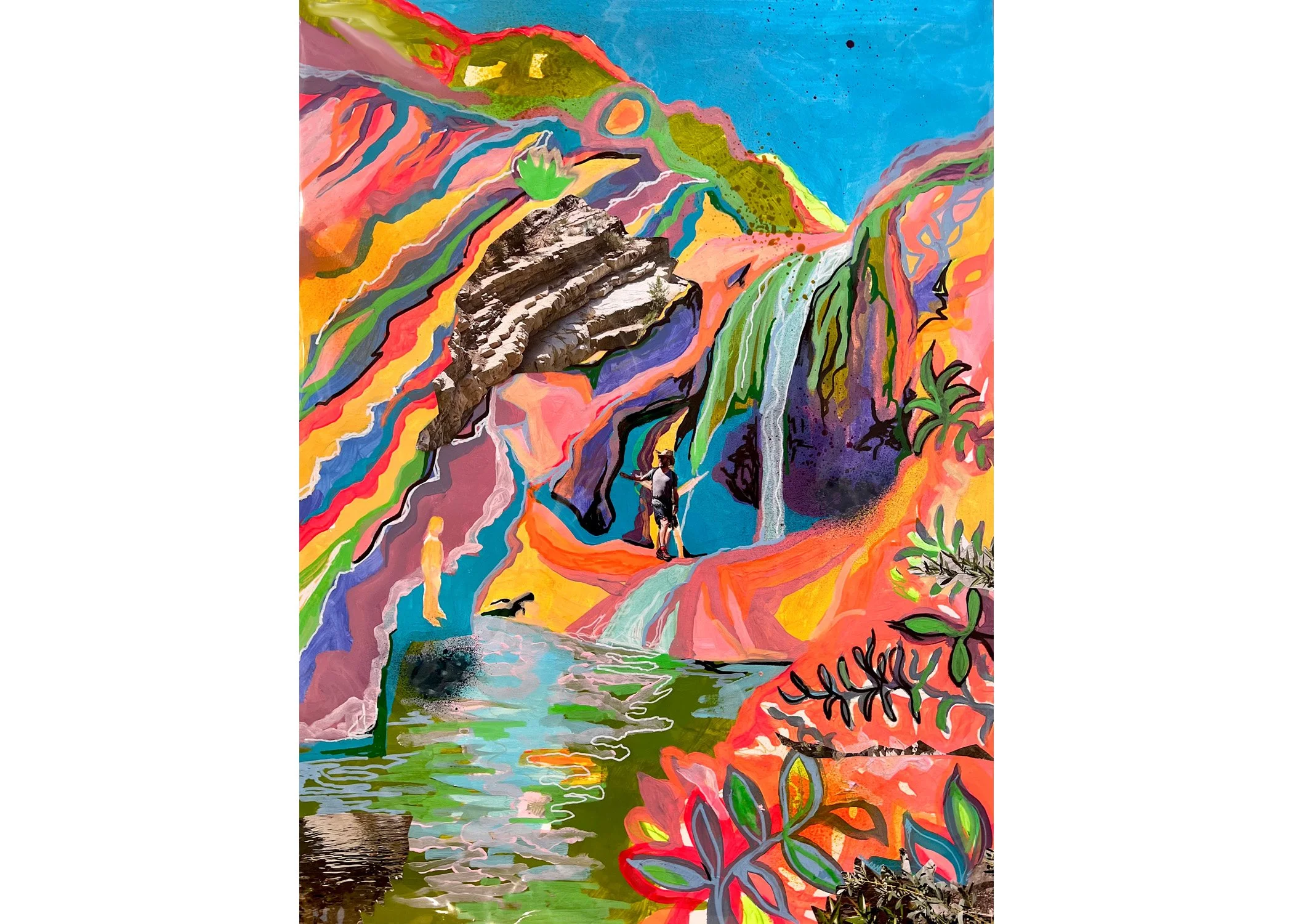 Paintings, prints, works on paper and larger works by Ojai artist ...