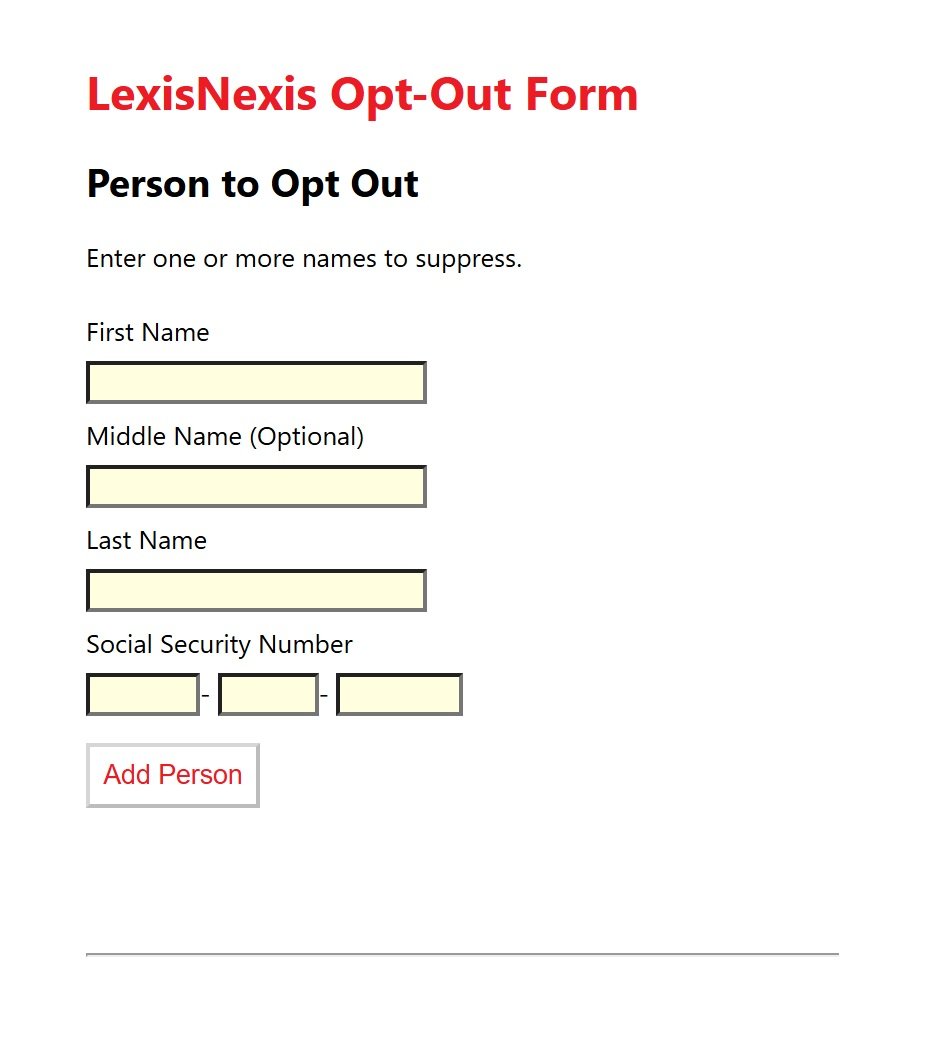 mePrism — How to Remove Your Data from LexisNexis