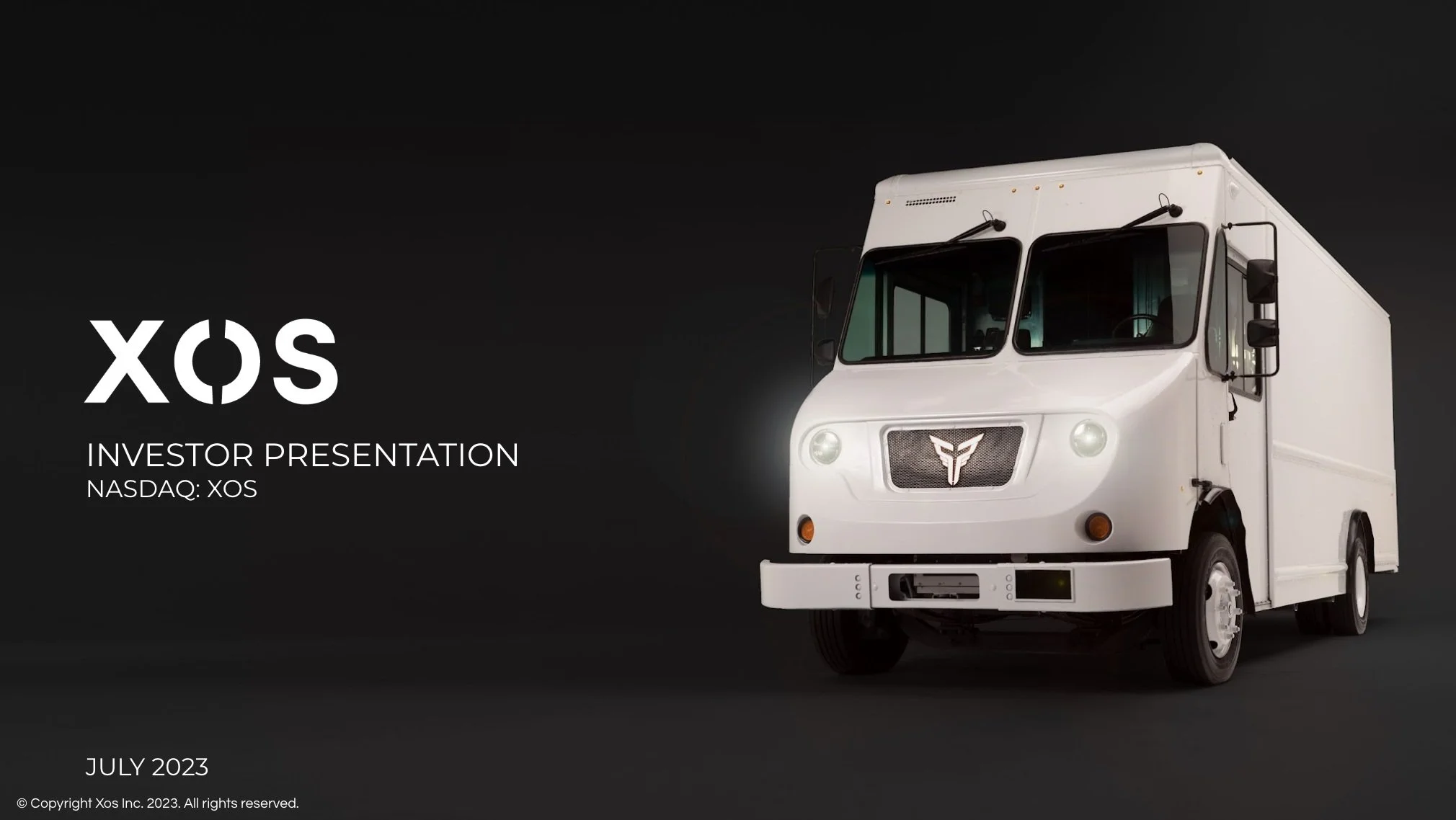 Xos | Investor Overview