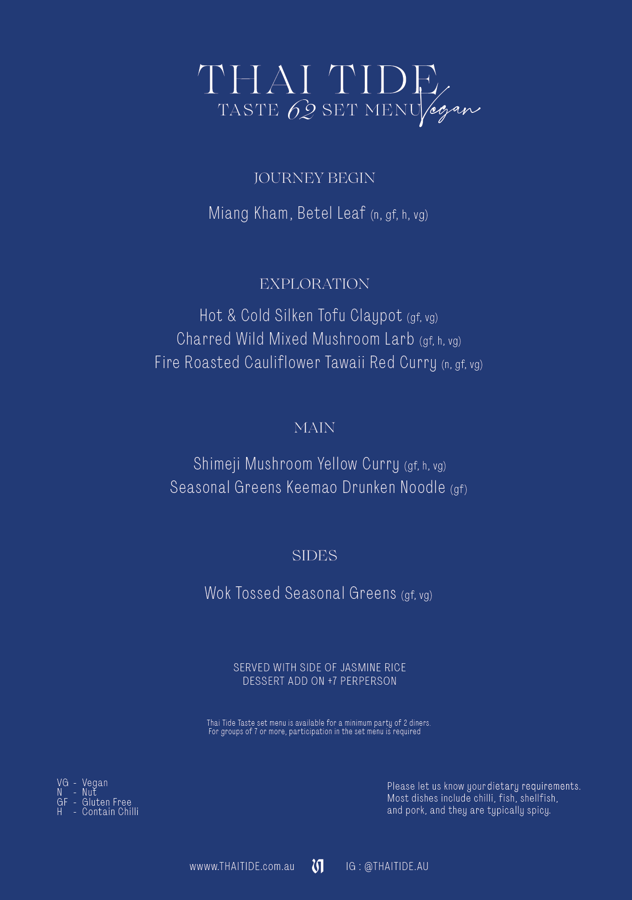 Thai Tide l Thai Restaurant l Melbourne