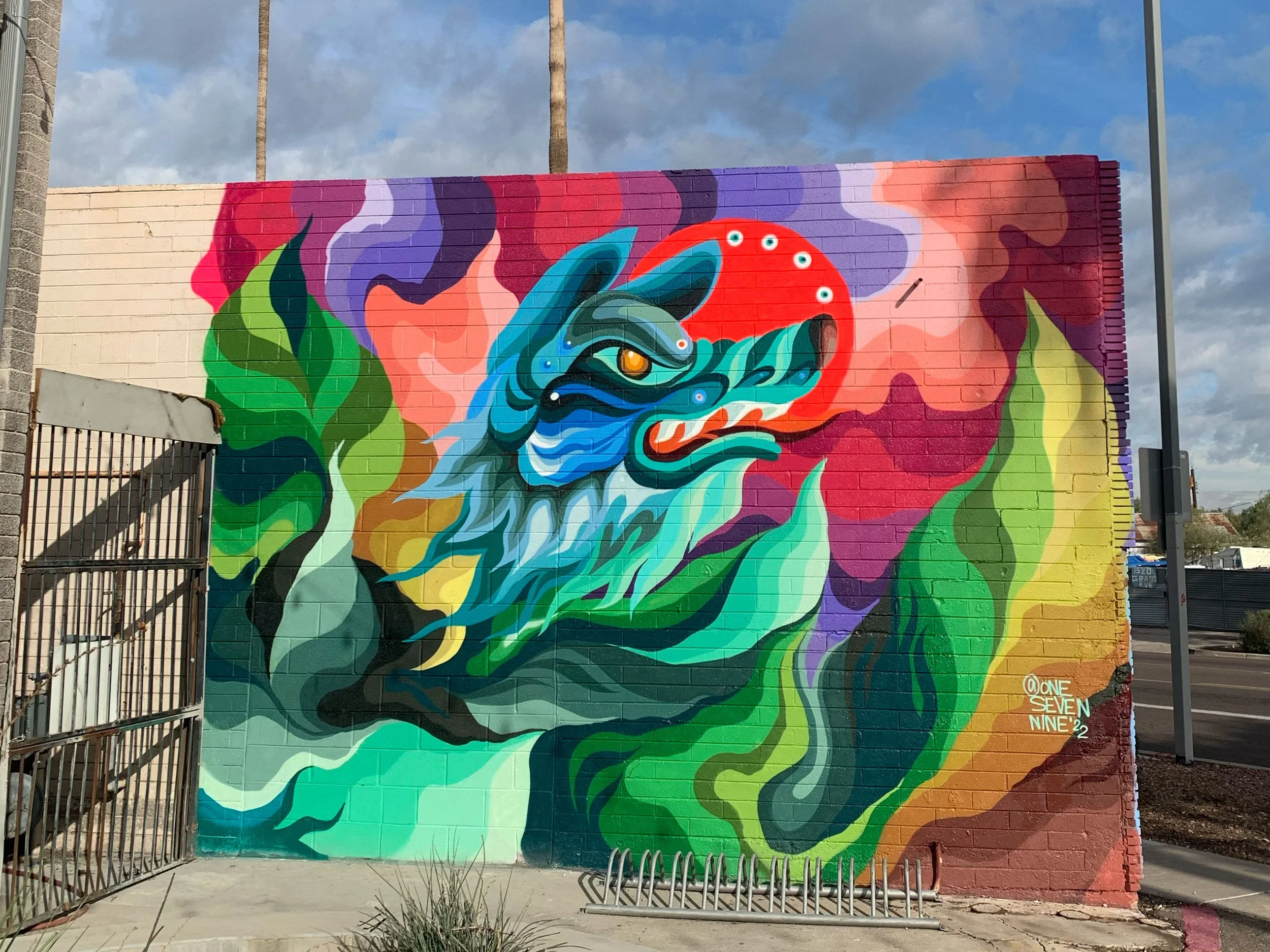 Spray paint mural lesson with 179: 01 The Basics — o n e s e v e n n i n e