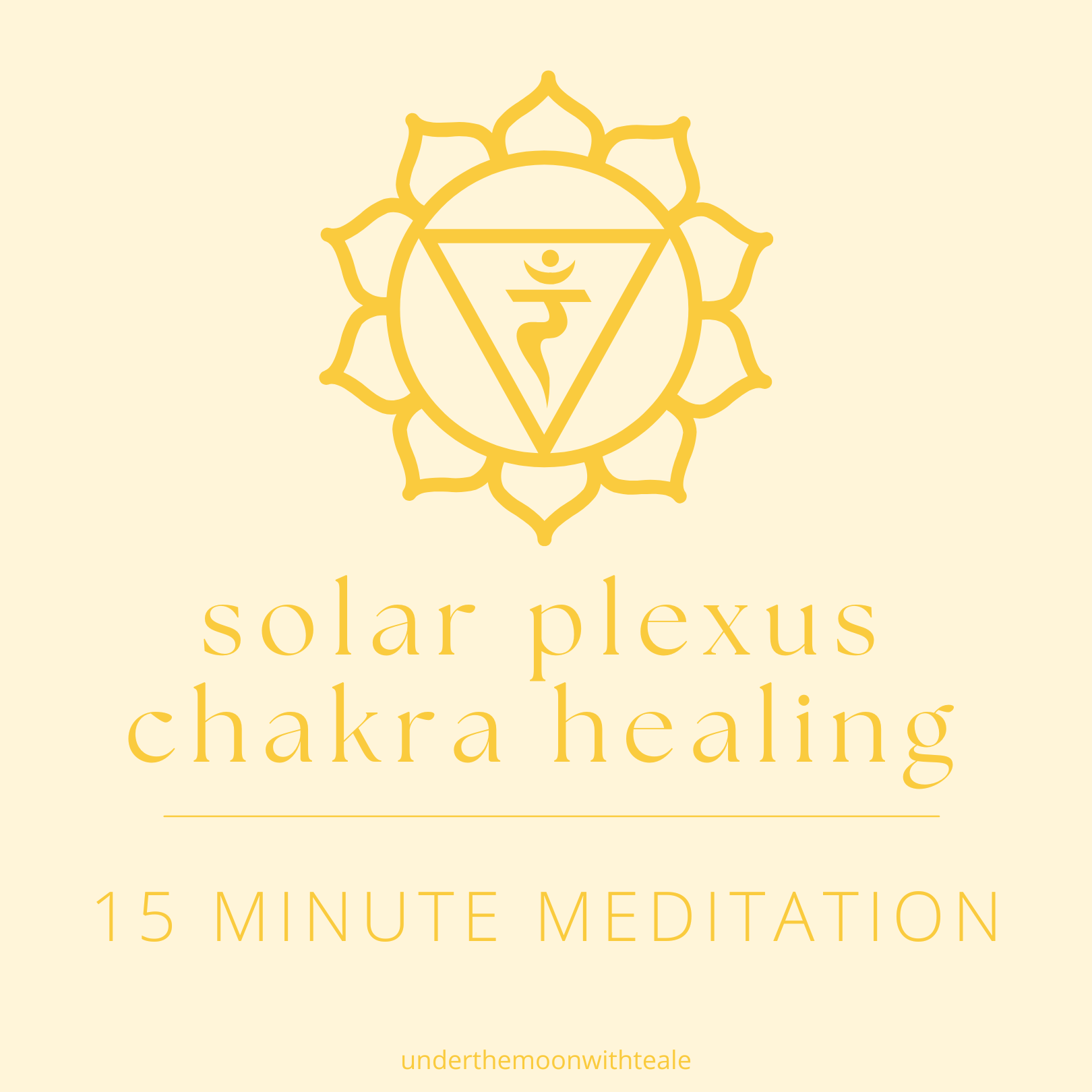 Under the Moon With Teale — Solar Plexus Healing Meditation