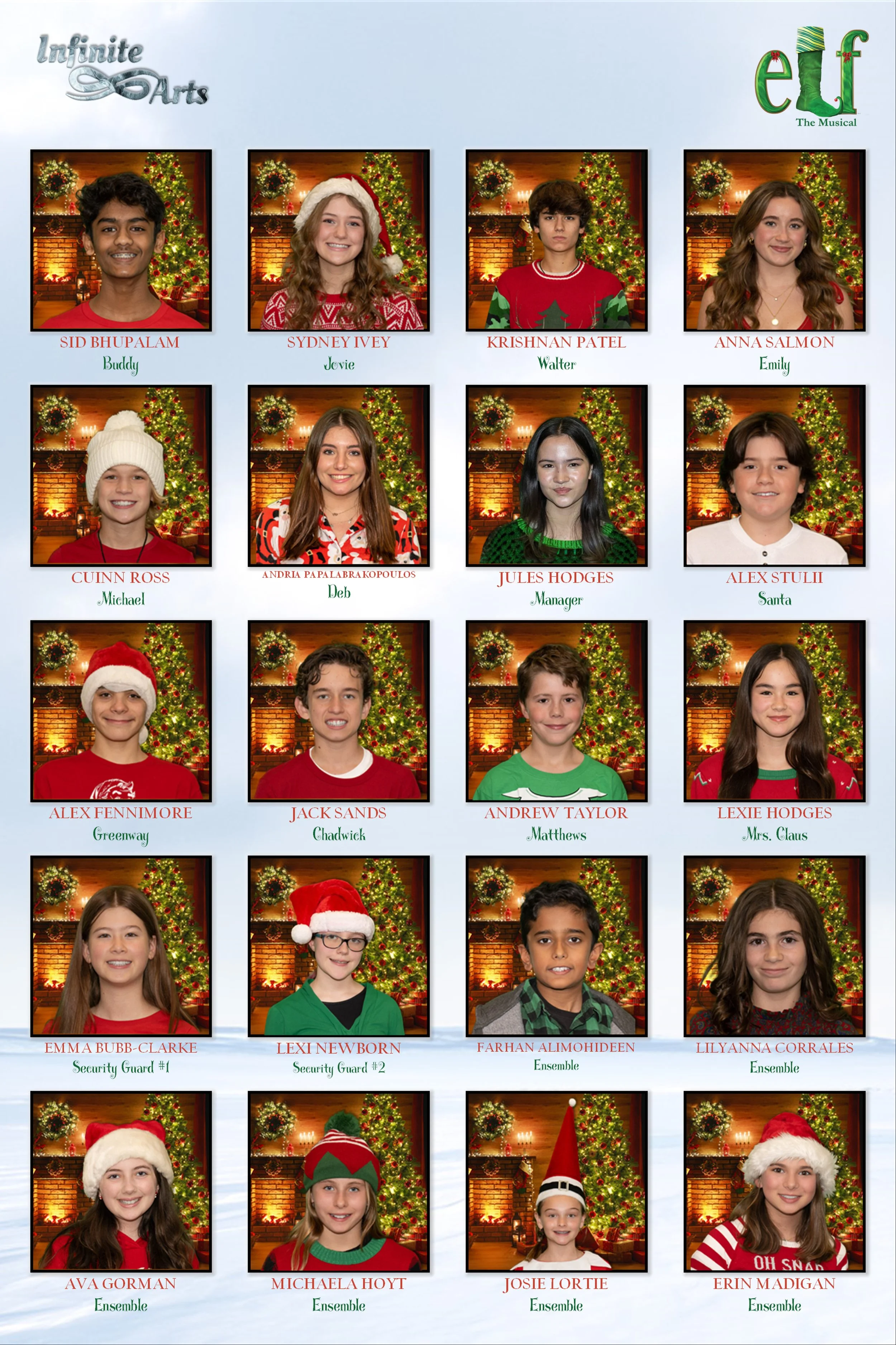 Cast Board — Infinite Arts