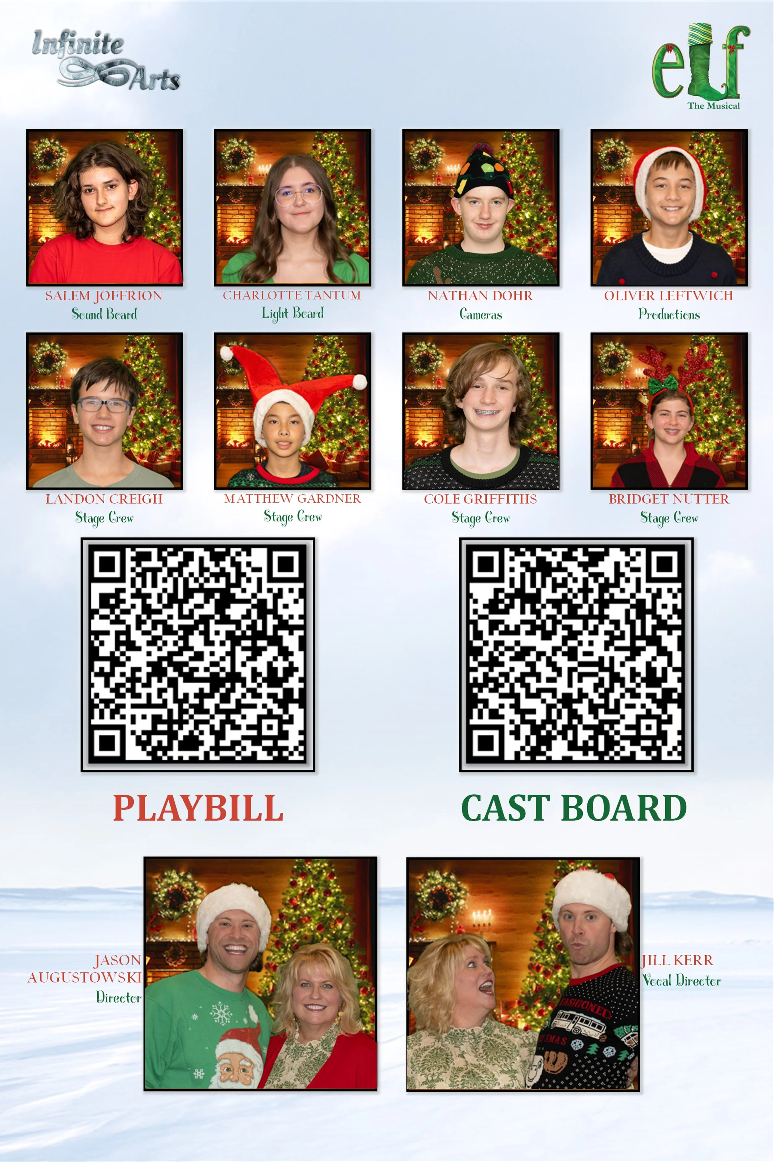 Cast Board — Infinite Arts